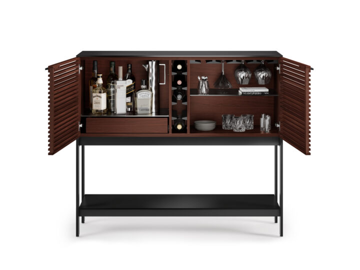 Corridor 5621 Modern Standing Home Bar | BDI Furniture