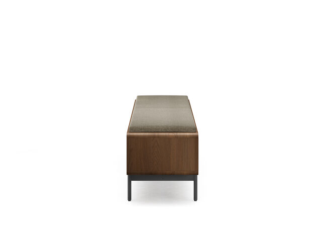 LINQ 9101 Storage Bench | Fabric Cushion | BDI Furniture