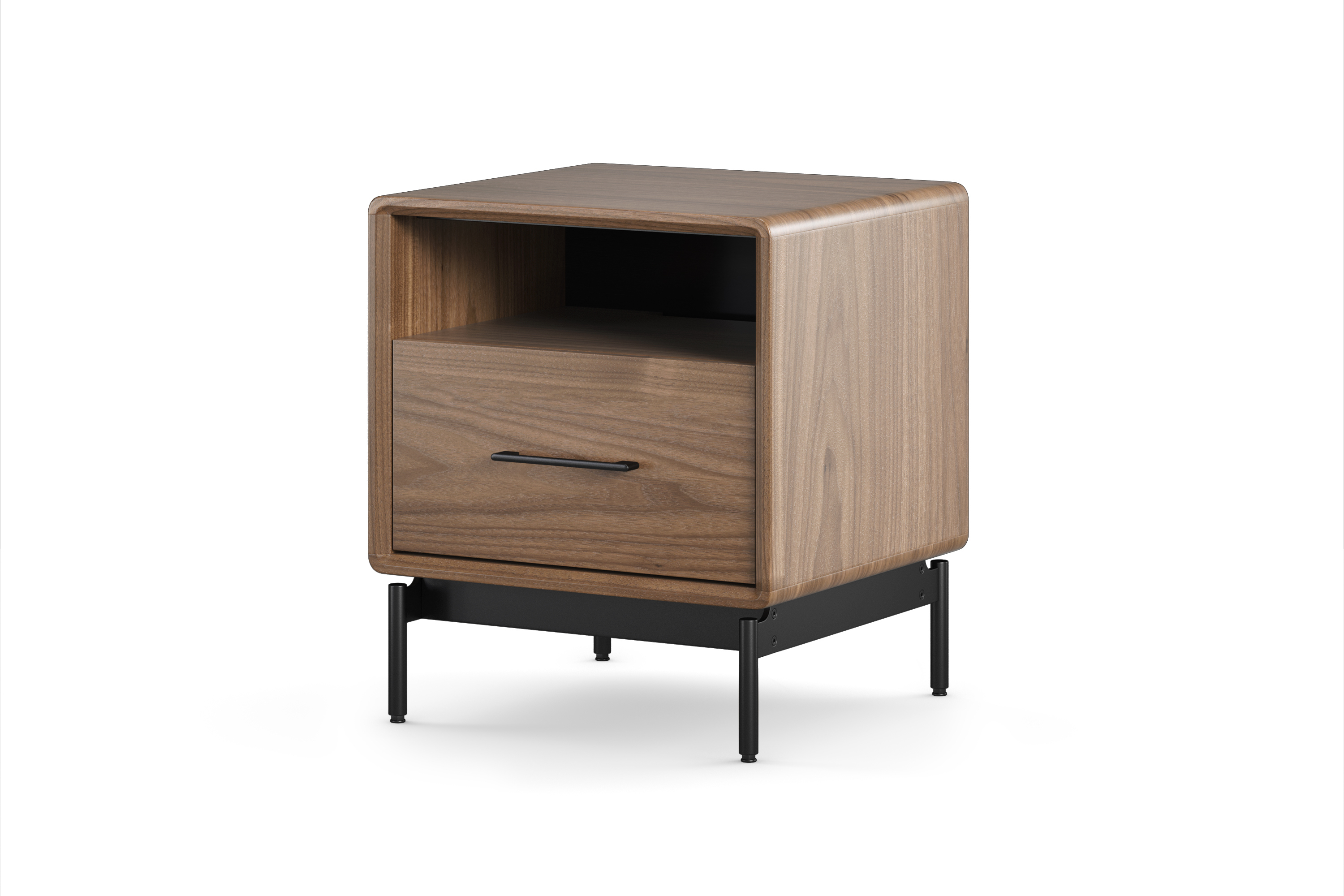 LINQ 9181 22-inch Modern Nightstand With Charging Station | BDI Furniture