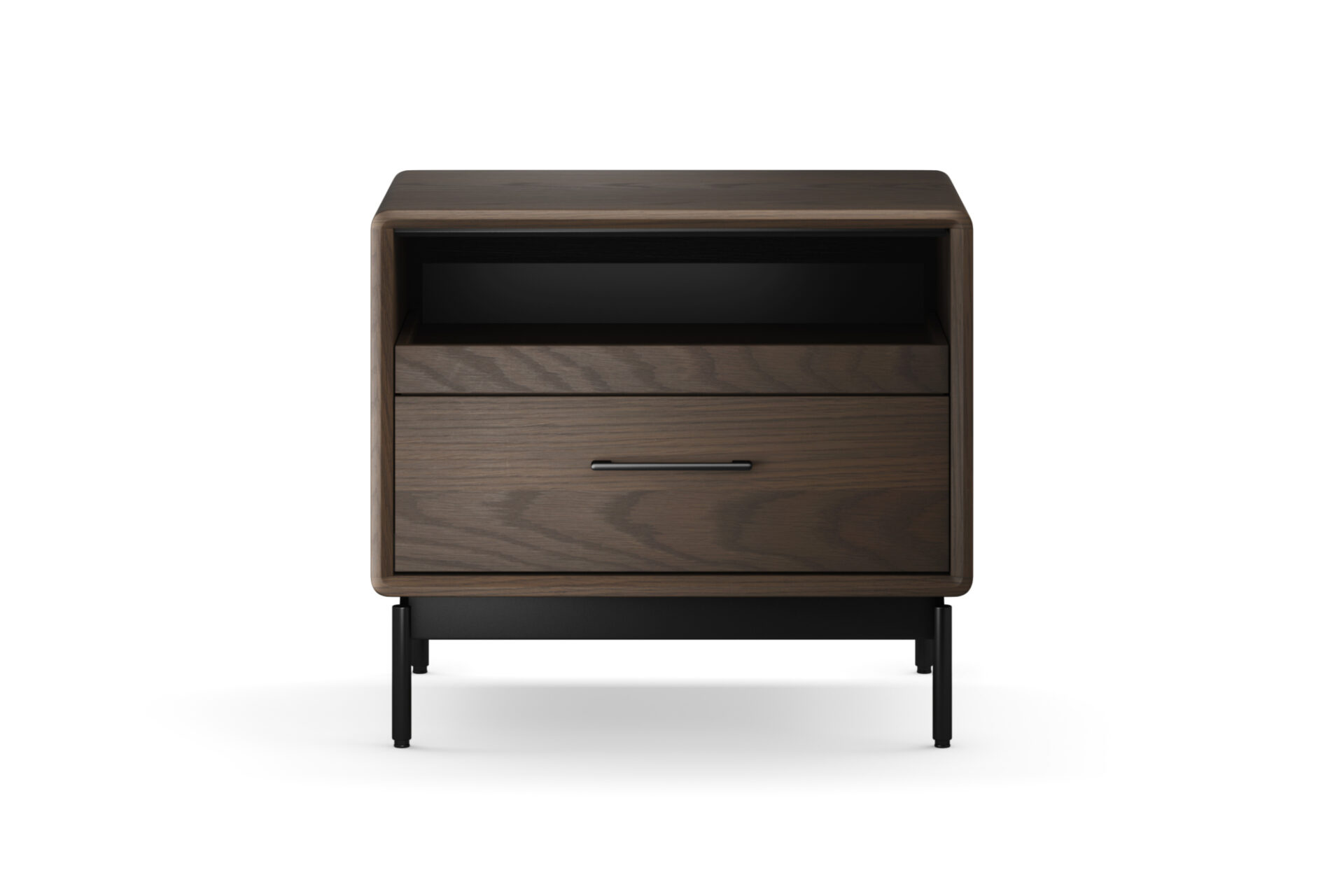 LINQ 9182 28-inch Modern Nightstand With Charging Station | BDI Furniture