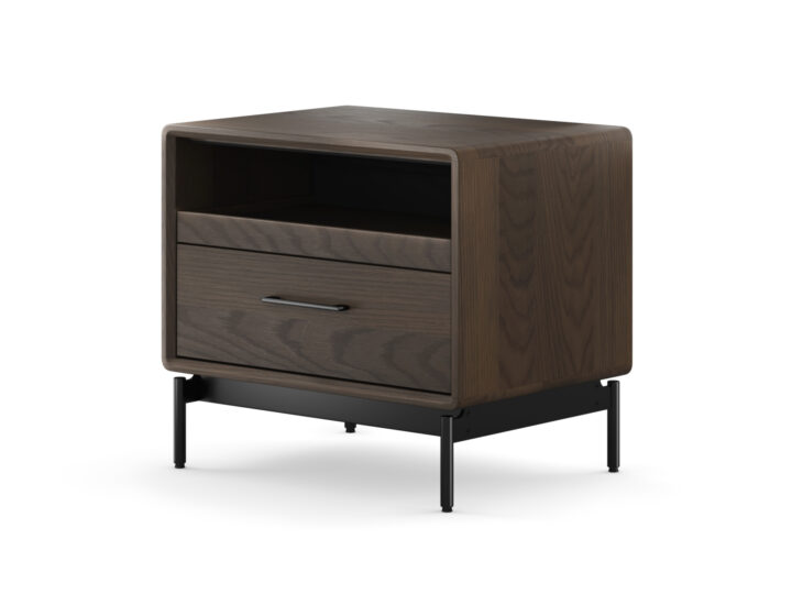 LINQ 9182 28-inch Modern Nightstand With Charging Station | BDI Furniture