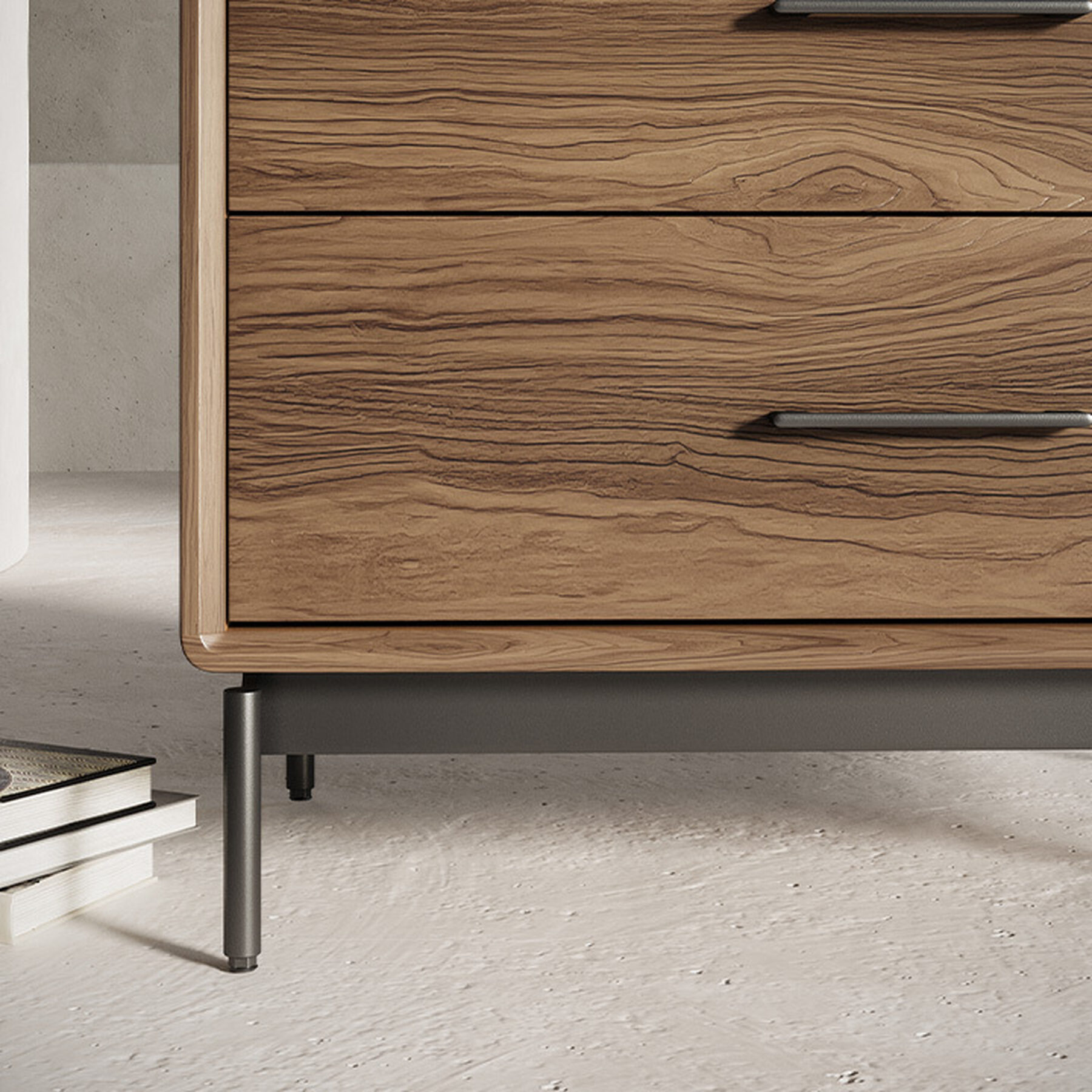 LINQ 9185 5-Drawer Tall Modern Wardrobe Chest | BDI Furniture