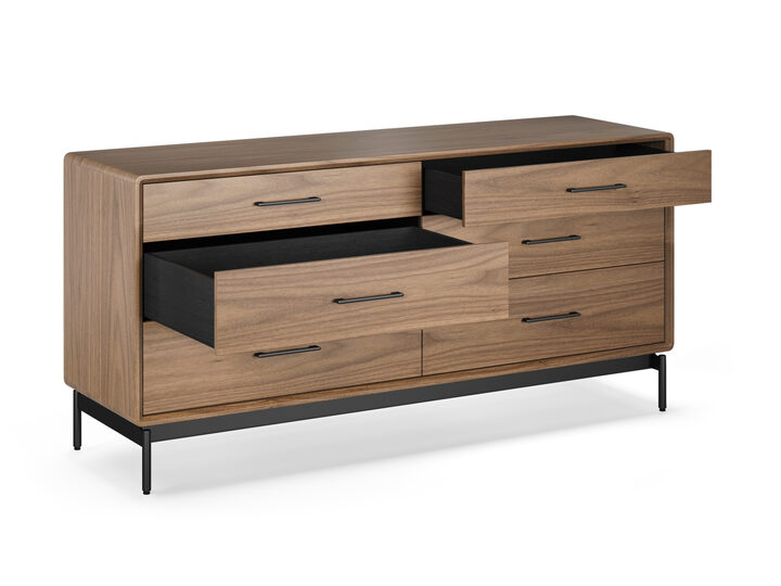 LINQ 9186 Wide 6-Drawer Modern Dresser | BDI Furniture