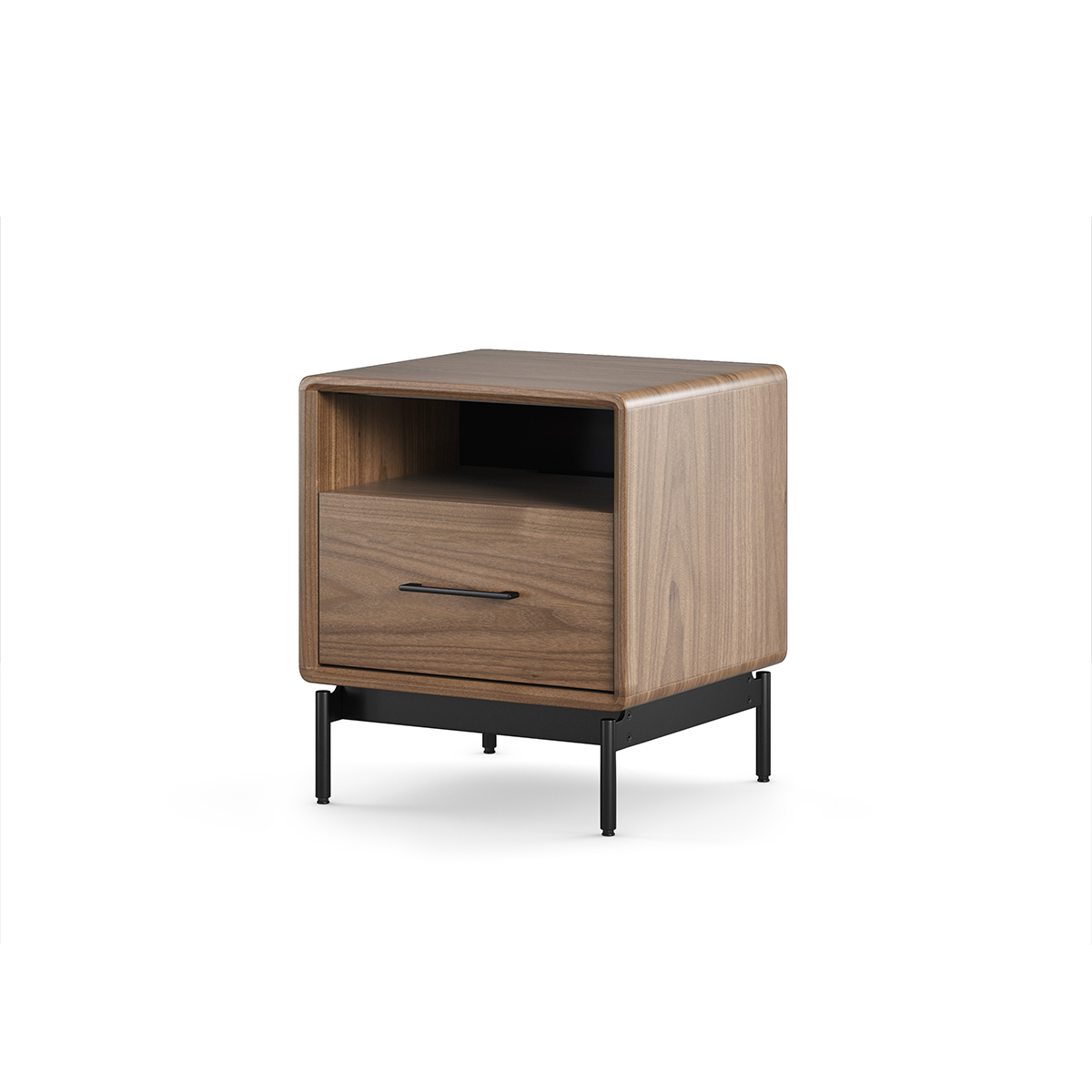 LINQ 9181 22-inch Modern Nightstand With Charging Station | BDI Furniture