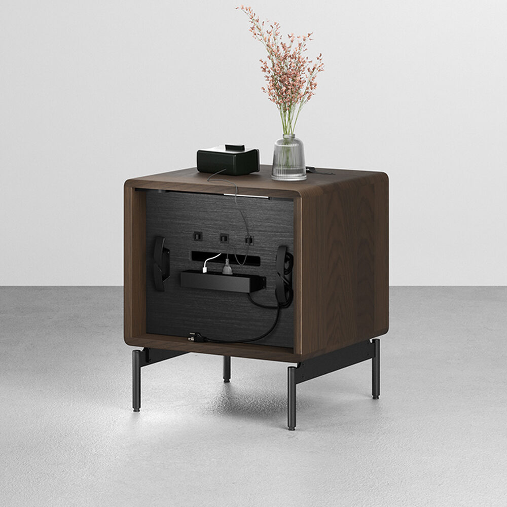 LINQ 9181 22-inch Modern Nightstand With Charging Station | BDI Furniture