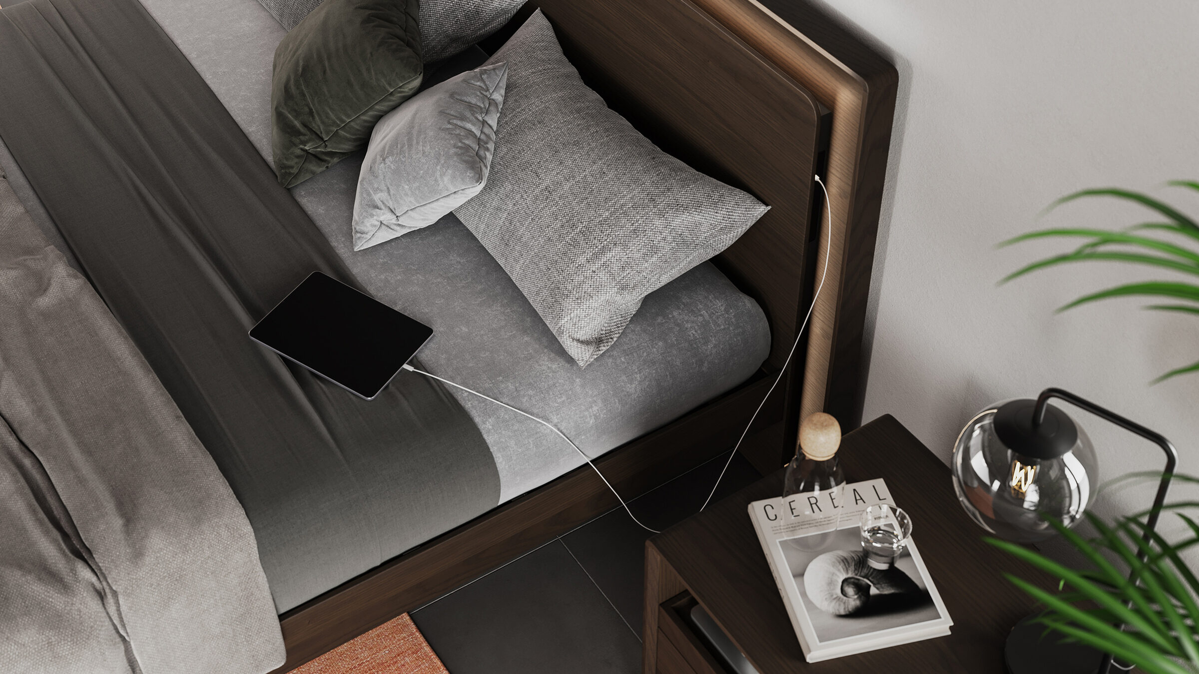 LINQ 9186 Wide 6-Drawer Modern Dresser | BDI Furniture