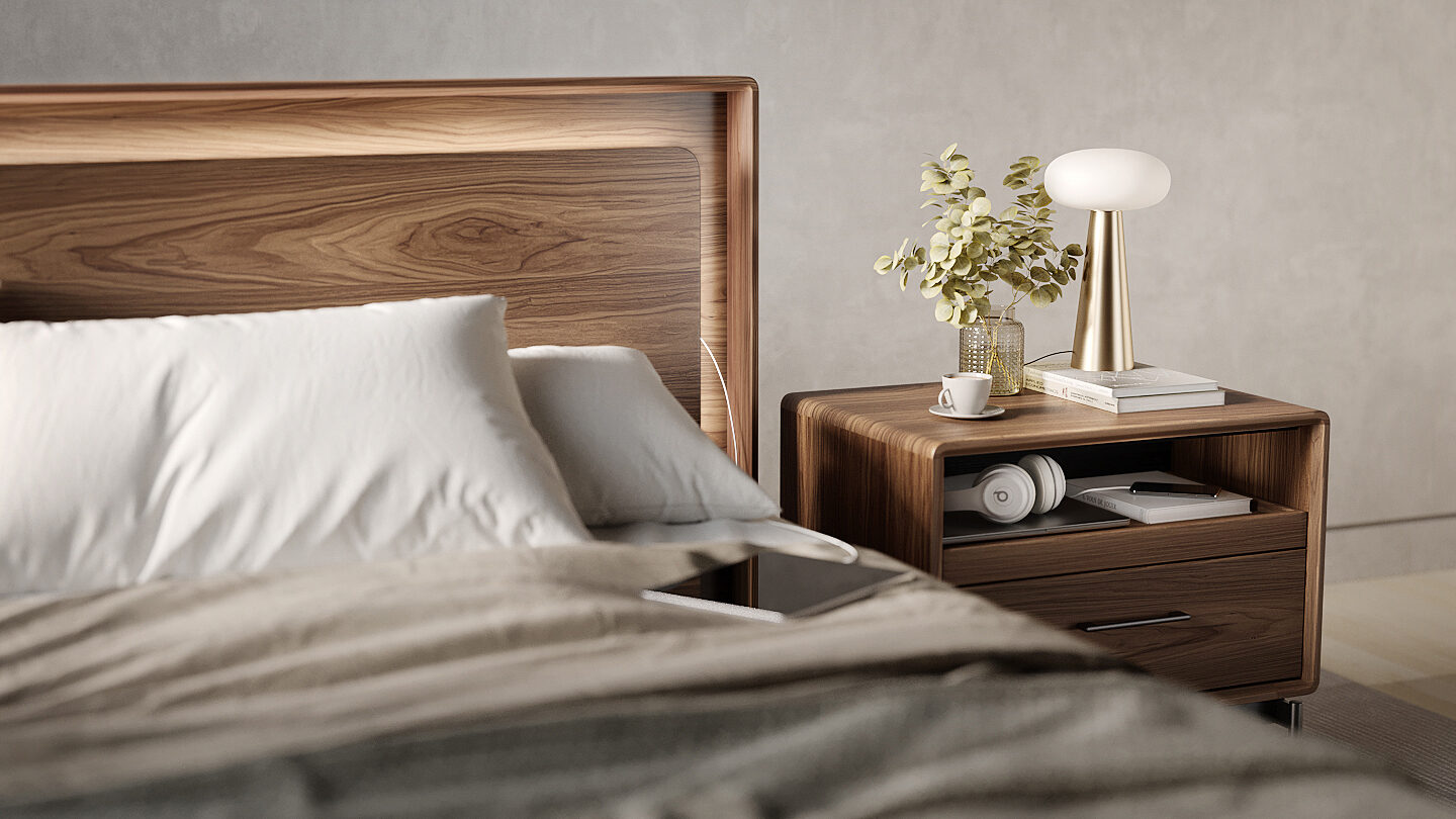 LINQ 6821 Modern Home Office Desk | BDI Furniture