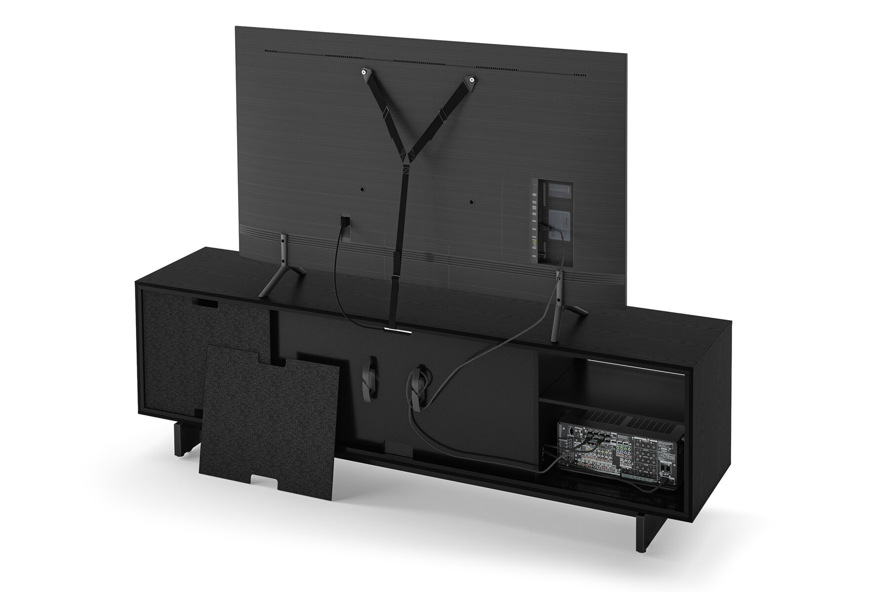 Align 7479 Large Modern TV Stand, Media Console & Credenza | BDI Furniture