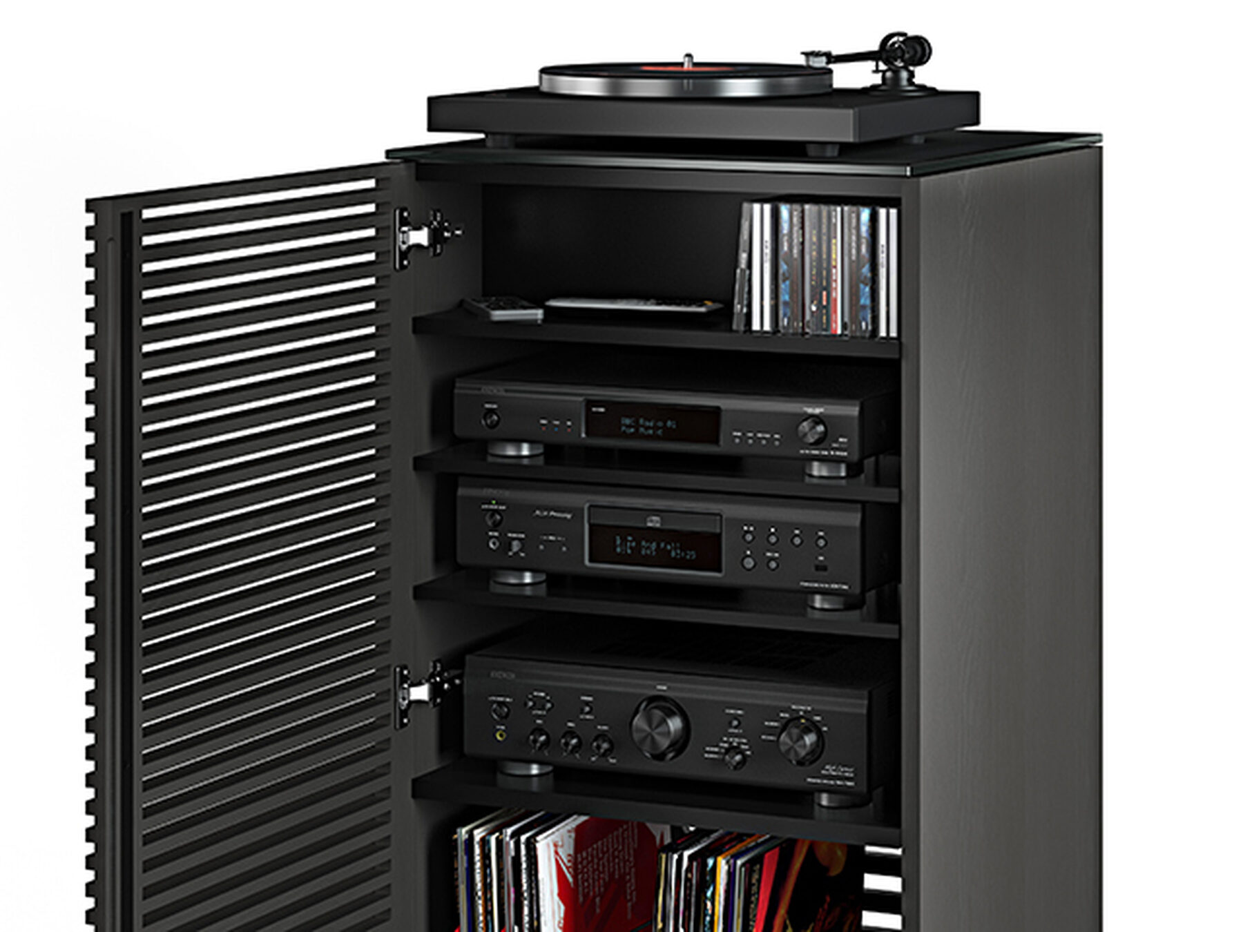 Corridor 8172 Audio Tower & Stereo Cabinet | BDI Furniture