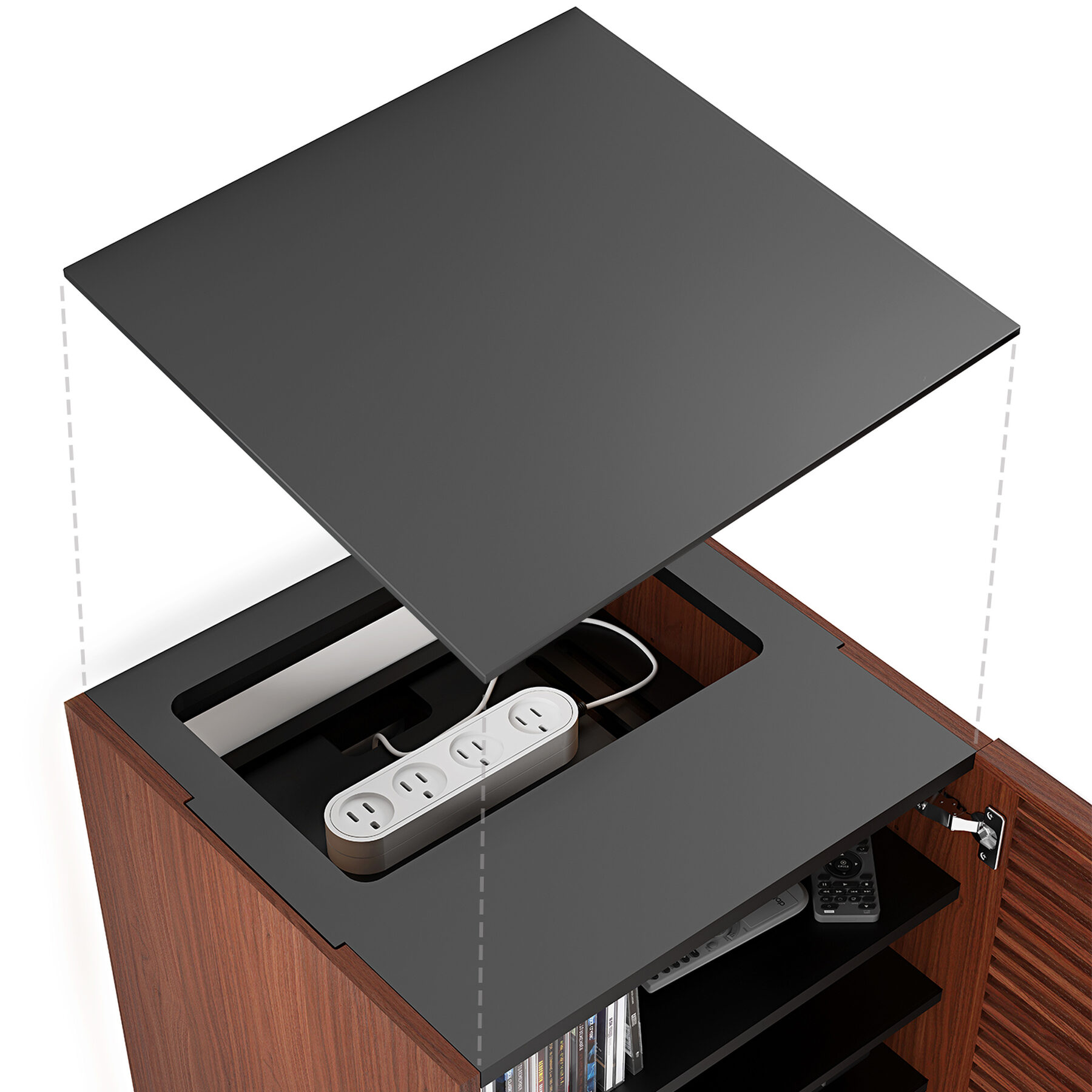 Corridor 8172 Audio Tower & Stereo Cabinet | BDI Furniture