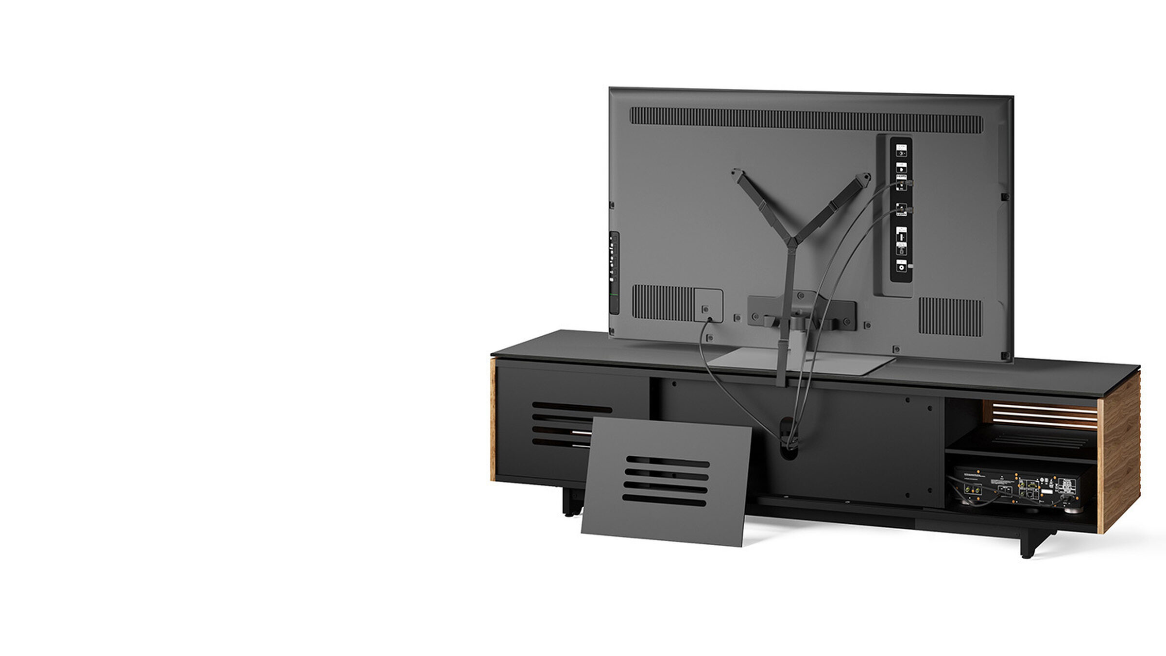 Corridor 8173 Low Profile TV Stand & Media Console | BDI Furniture