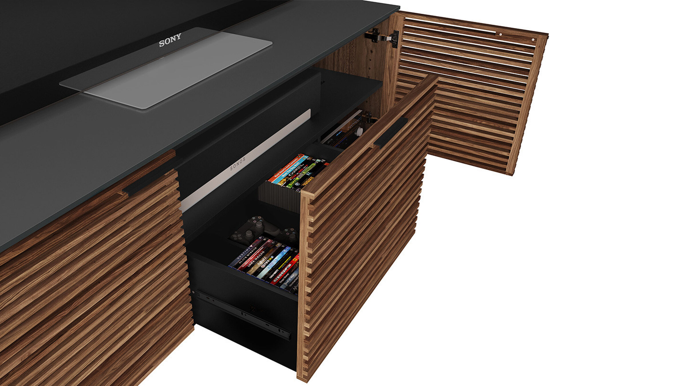 Corridor 8177 TV Console & Entertainment Center | BDI Furniture