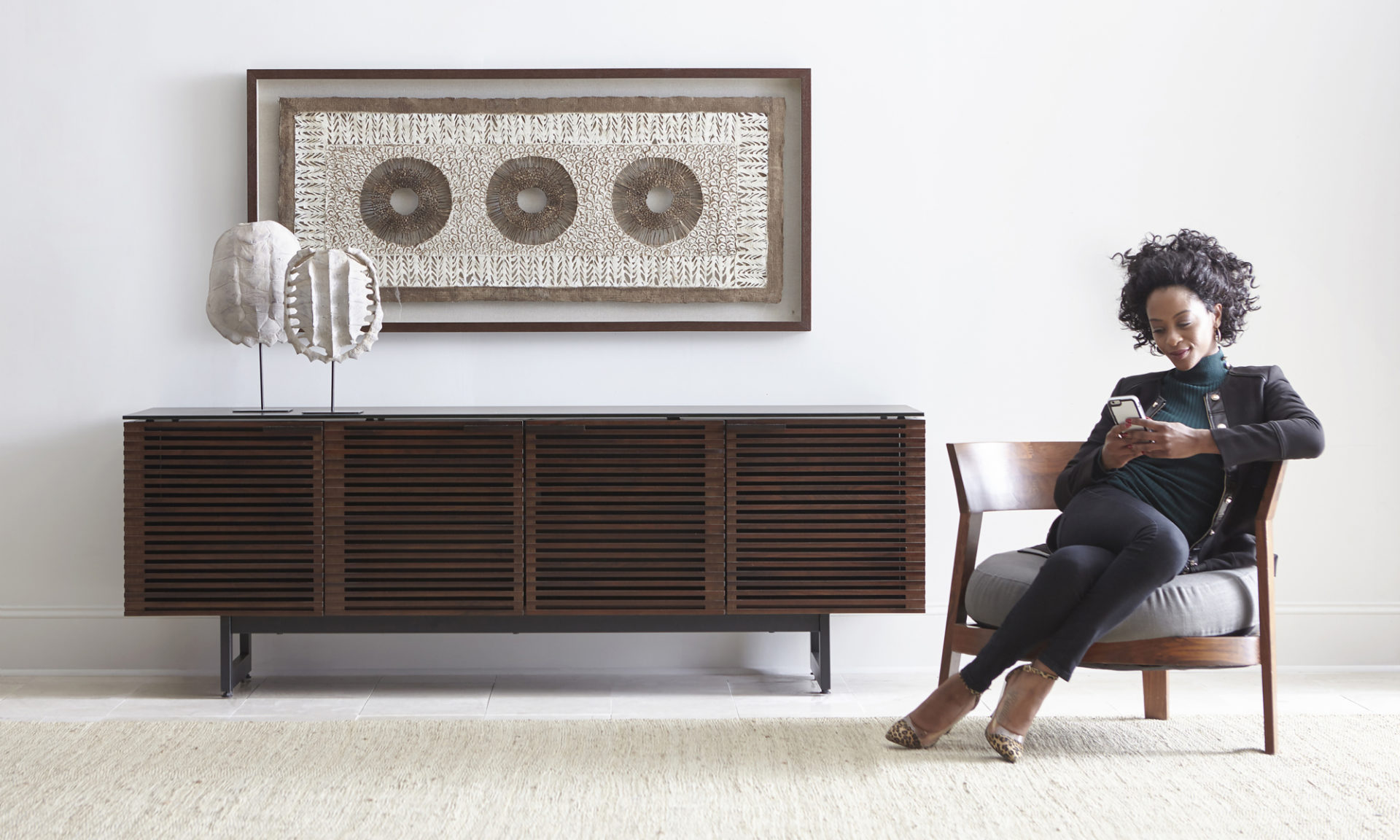 Corridor 8177 TV Console & Entertainment Center | BDI Furniture