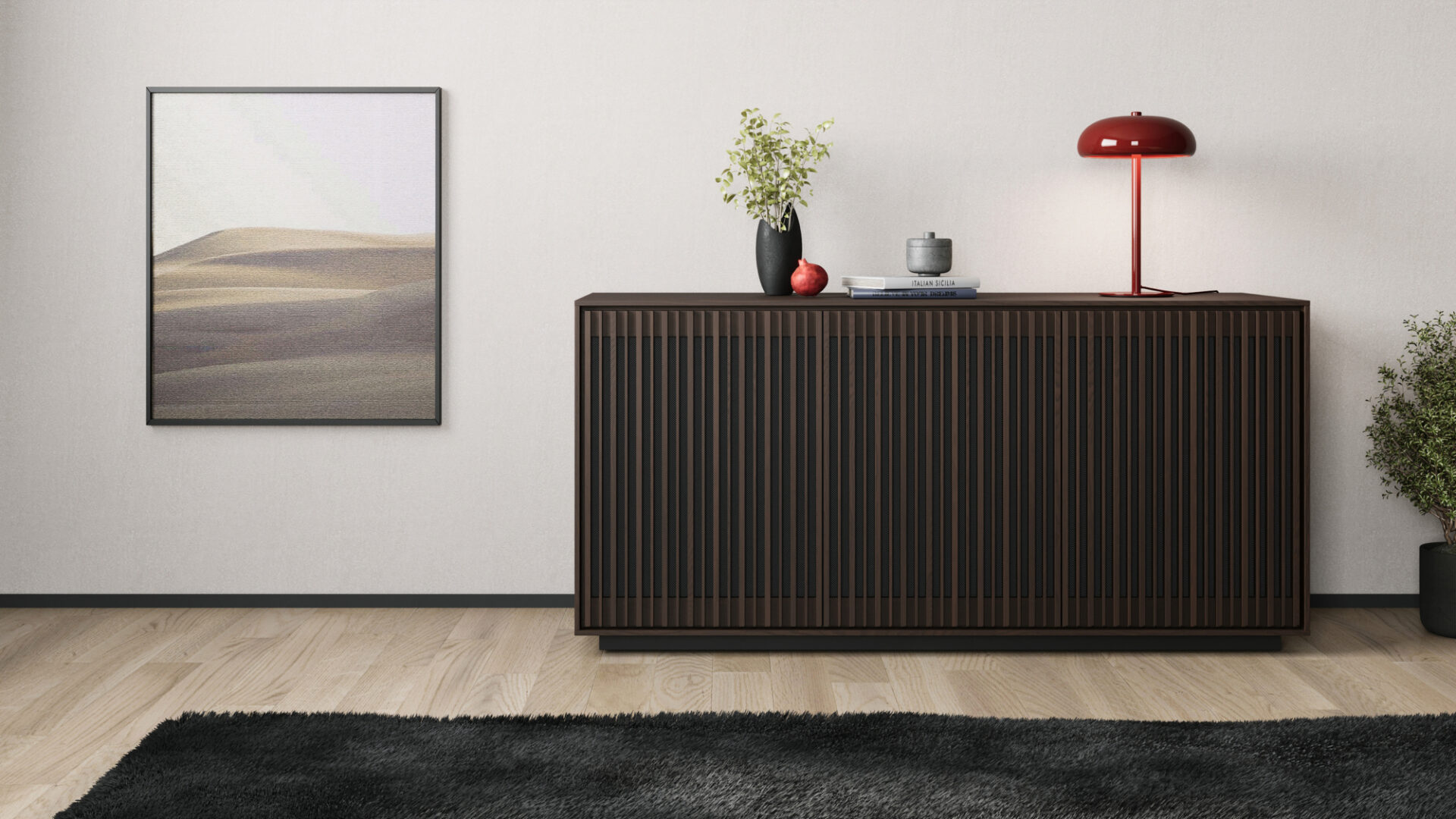 Profile 8477 Modern Media + Storage Console | BDI Furniture