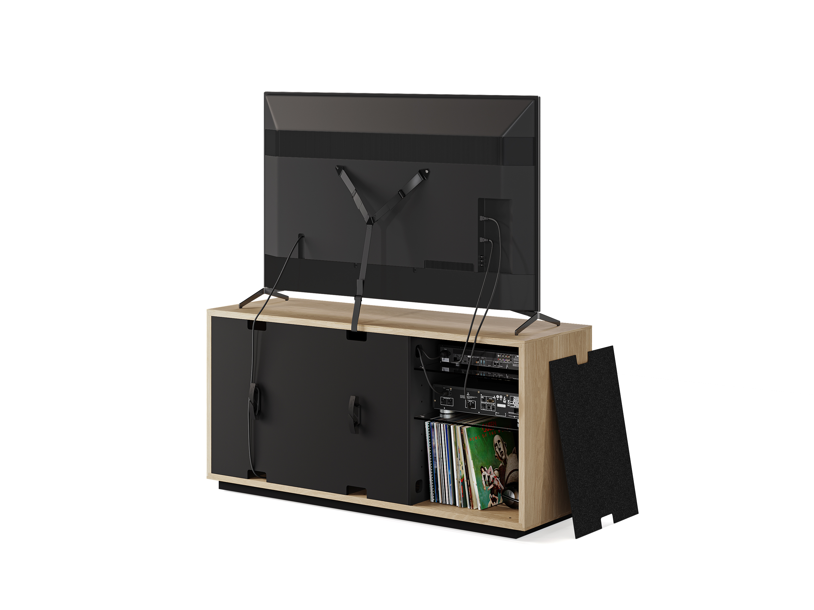 Profile 8477 Modern Media + Storage Console | BDI Furniture