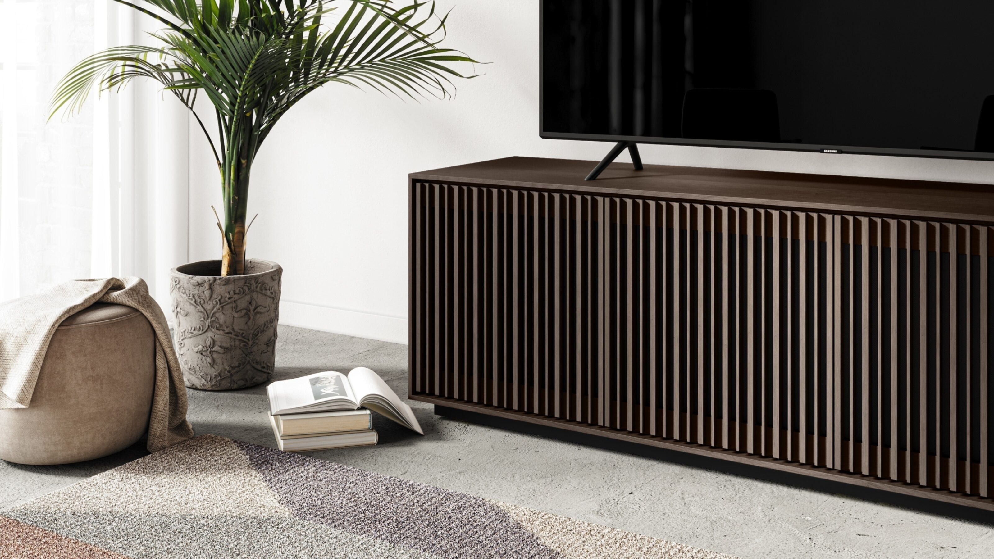 Profile 8479 Modern Storage + Media Cabinet | BDI Furniture