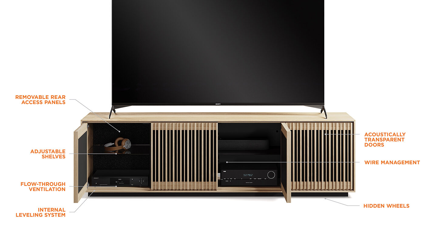 Profile 8479 Modern Storage + Media Cabinet | BDI Furniture