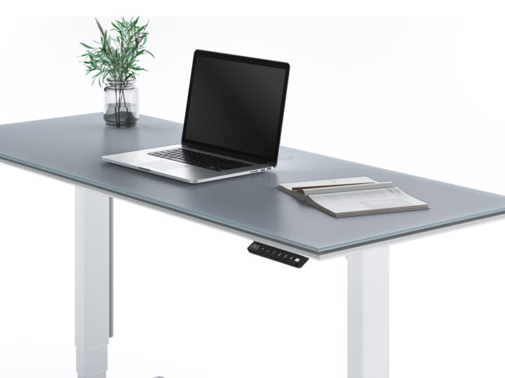 Centro 6451-2 Height Adjustable Standing Desk - 60"x24" | BDI Furniture