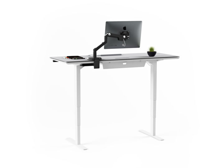 Centro 6451-2 Height Adjustable Standing Desk - 60"x24" | BDI Furniture