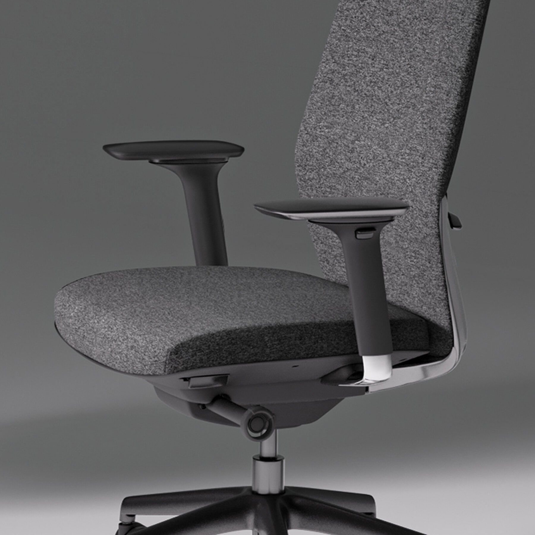 Coda 3521 Modern Black Office Chair | BDI Furniture