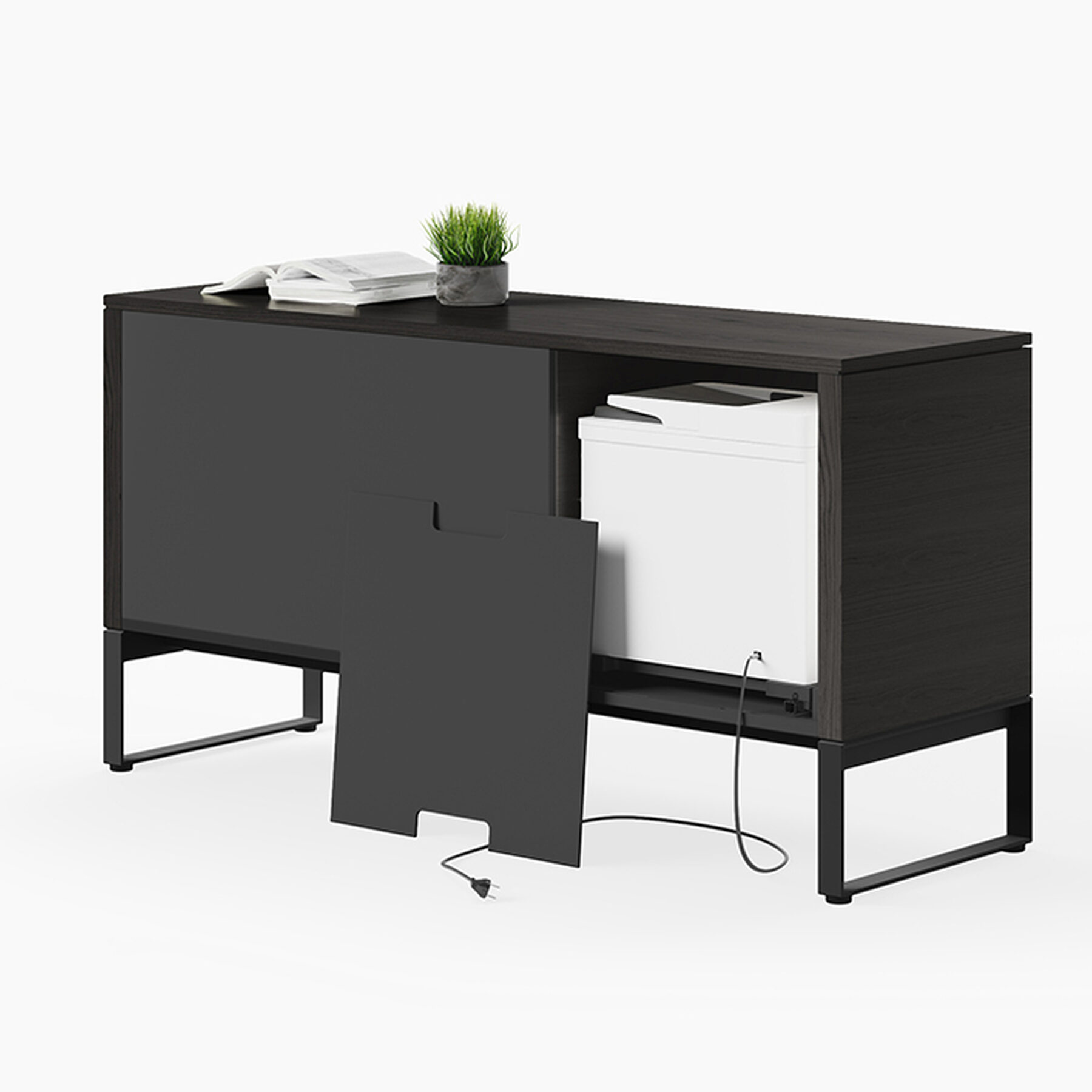 Linea 6220 Home Office Multifunction Storage & File Cabinet | BDI Furniture