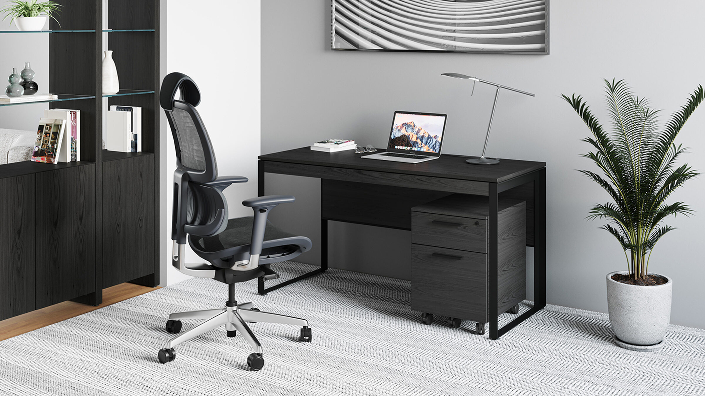 Linea 6221 Modern Home Office Desk | BDI Furniture