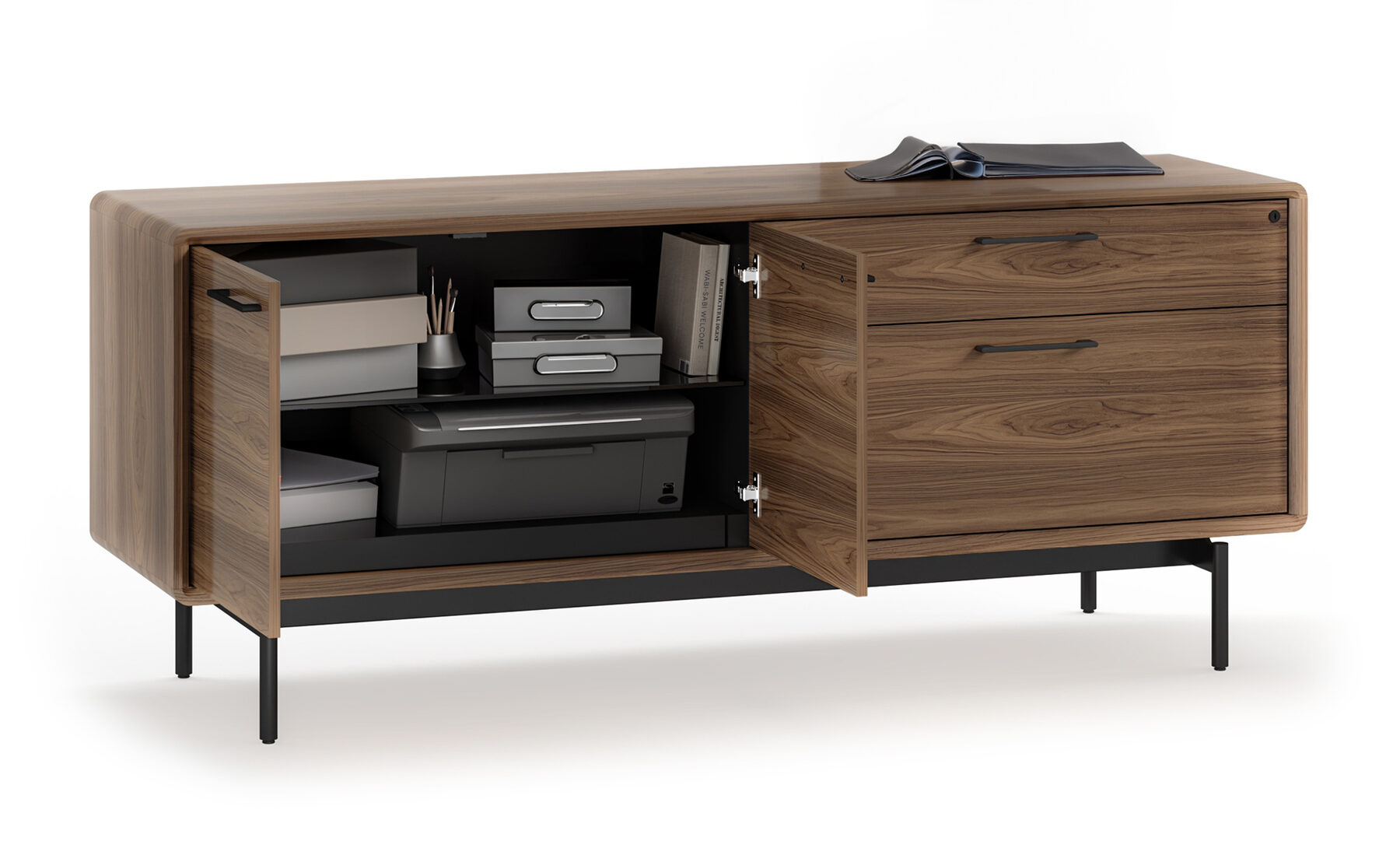 LINQ 6829 Modern Office Storage Credenza | BDI Furniture