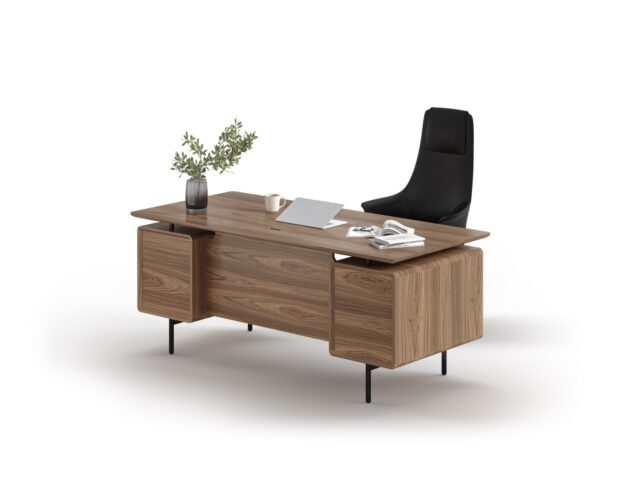 LINQ 6821 Modern Home Office Desk | BDI Furniture