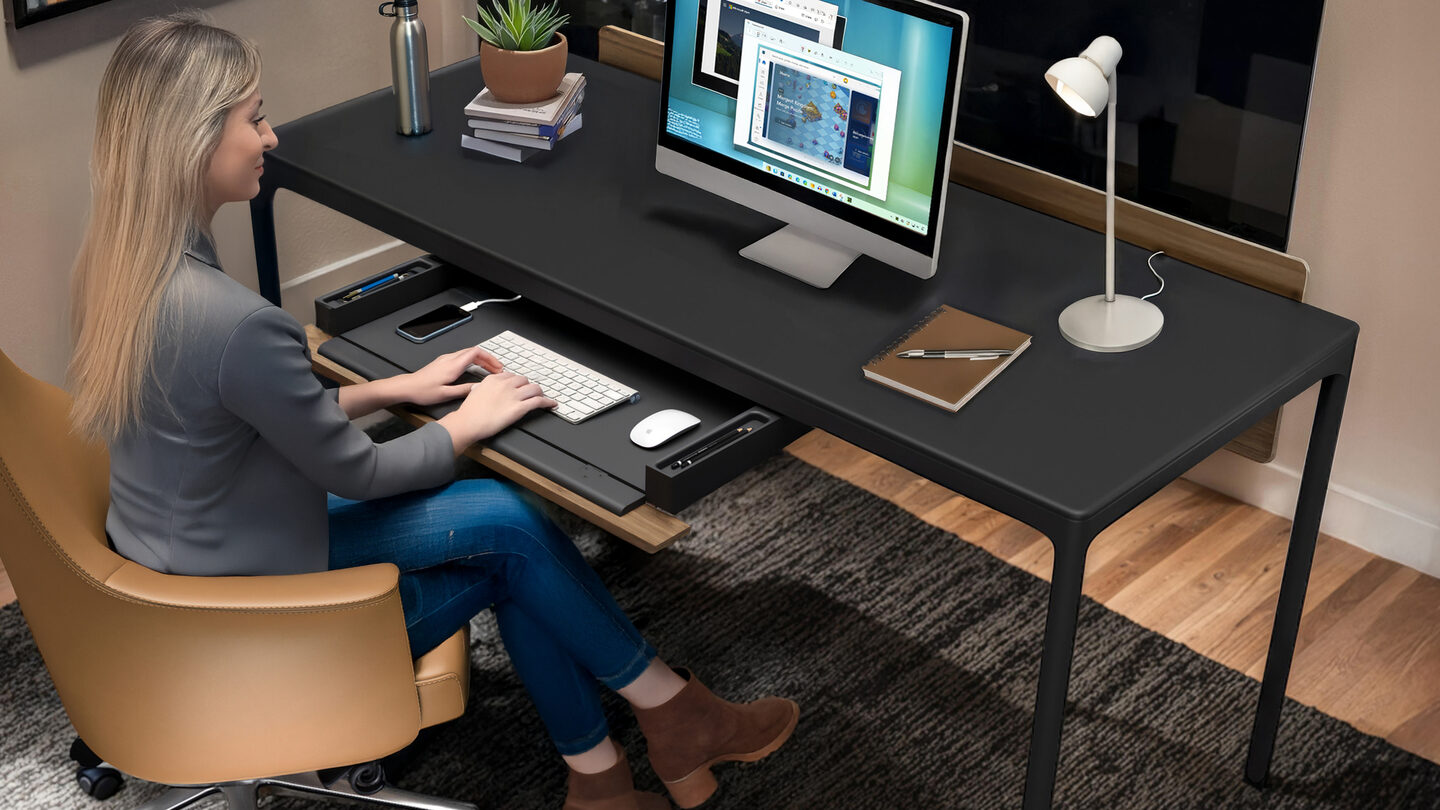 Luma 6769 Keyboard/Storage Drawer | BDI Furniture