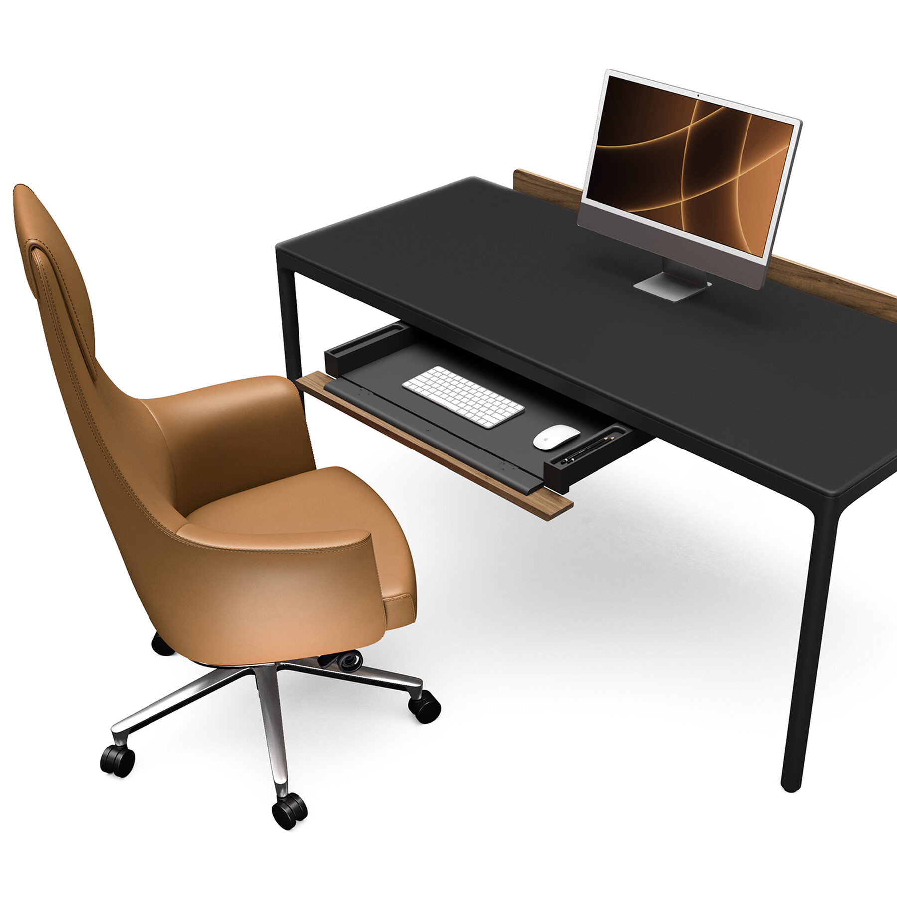 Luma 6767 Large Adjustable Back Panel | BDI Furniture