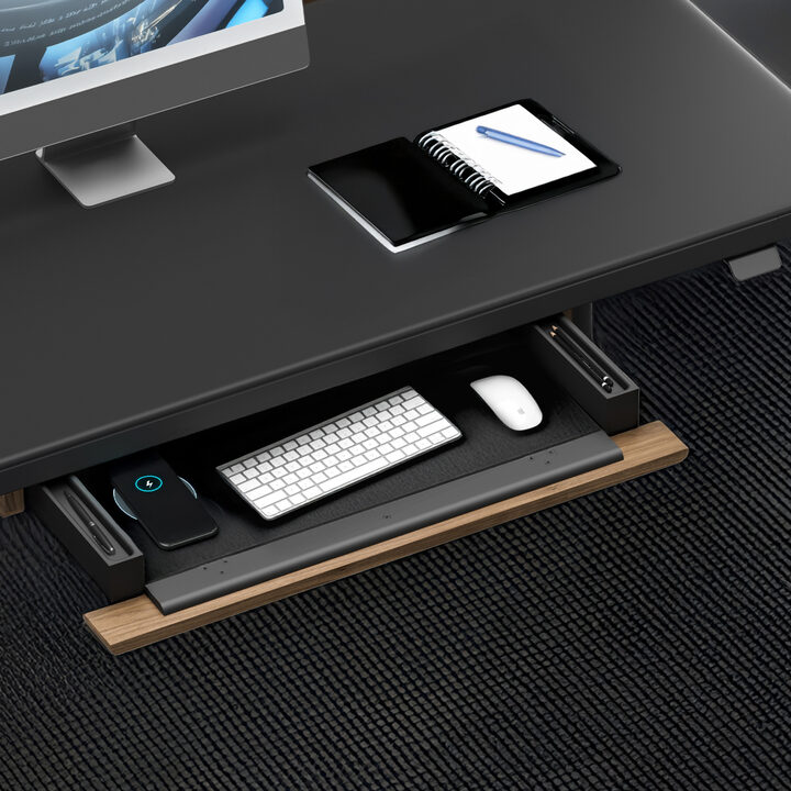 Luma 6769 Keyboard/Storage Drawer | BDI Furniture