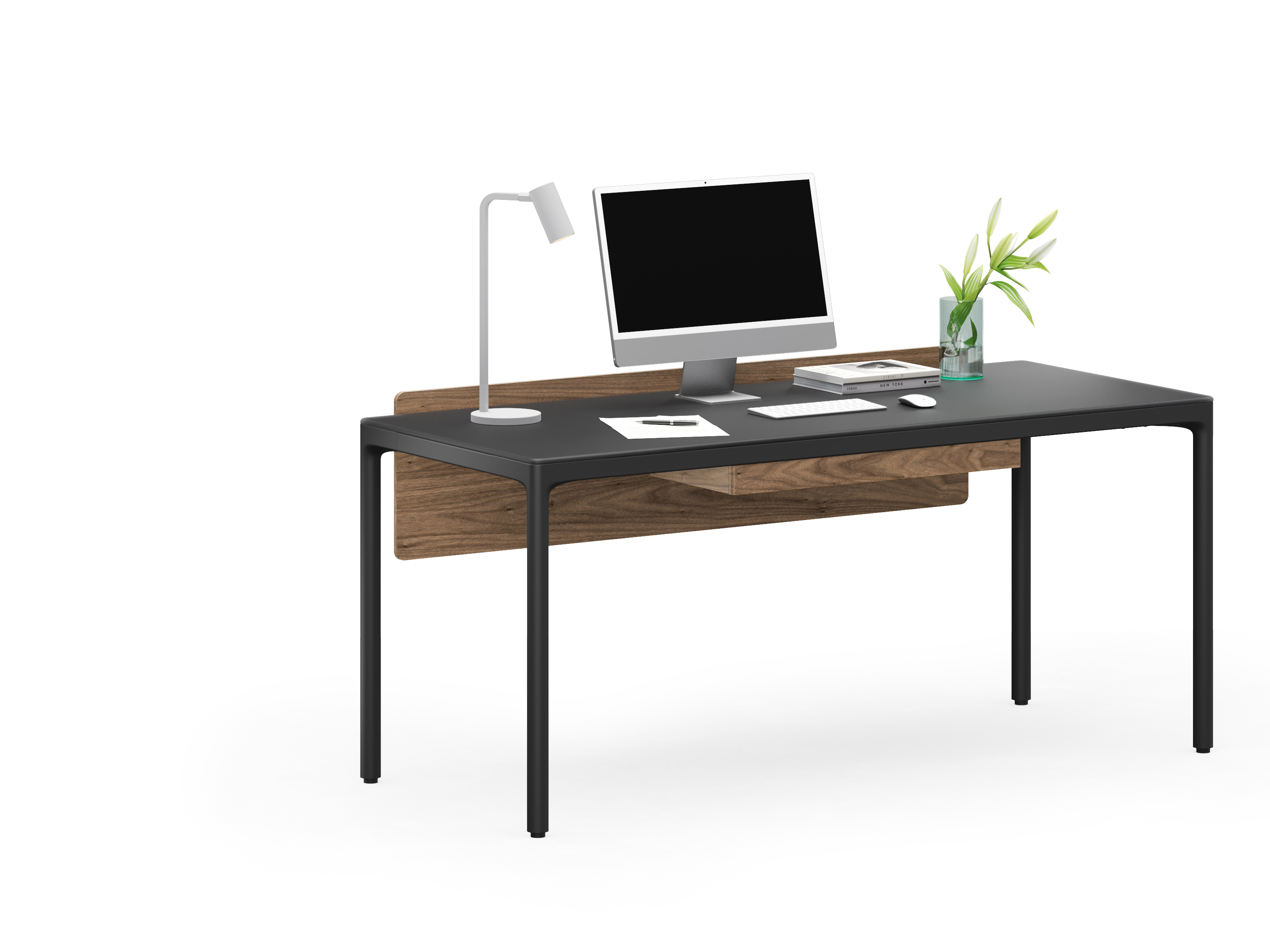 Luma 6762S 66" x 28" Modern Home Office Desk | BDI Furniture
