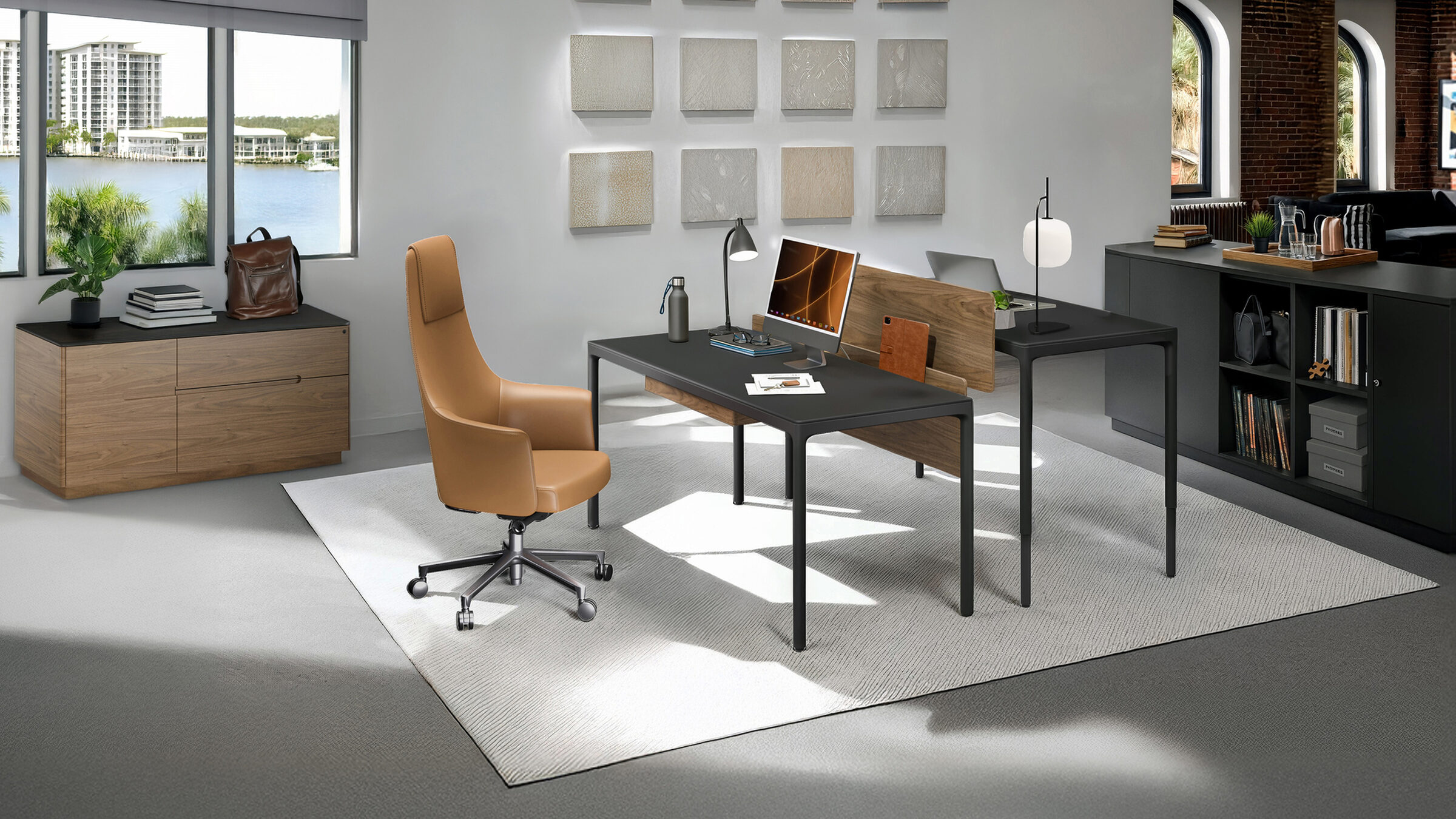 Luma 6769 Keyboard/Storage Drawer | BDI Furniture