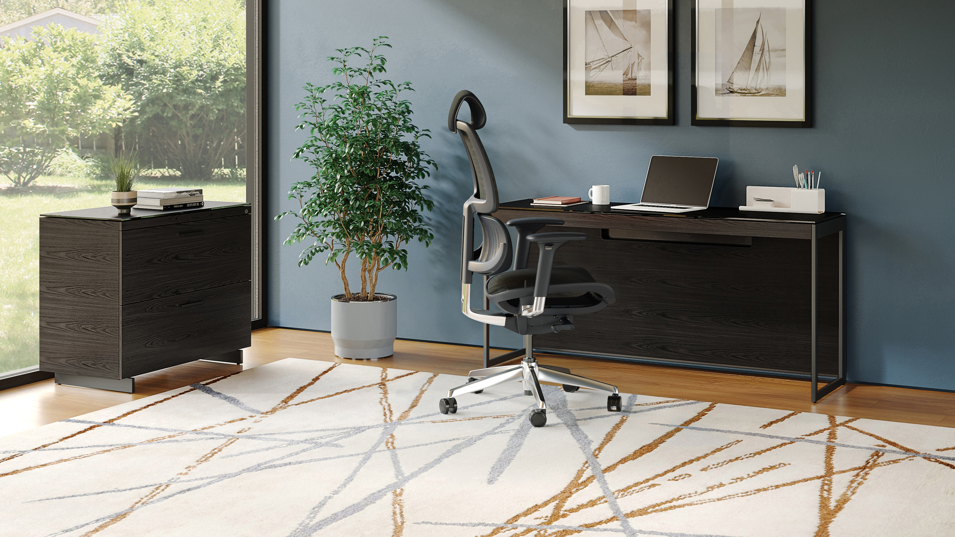 Sequel 20 6102 Slim Console & Laptop Desk | BDI Furniture