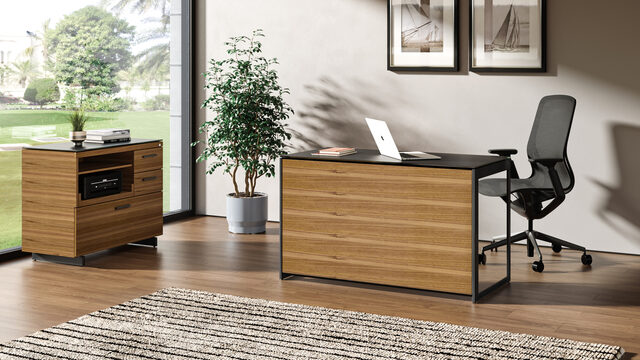 Sequel 6108 Compact Desk Magnetic Back Panel | BDI Furniture