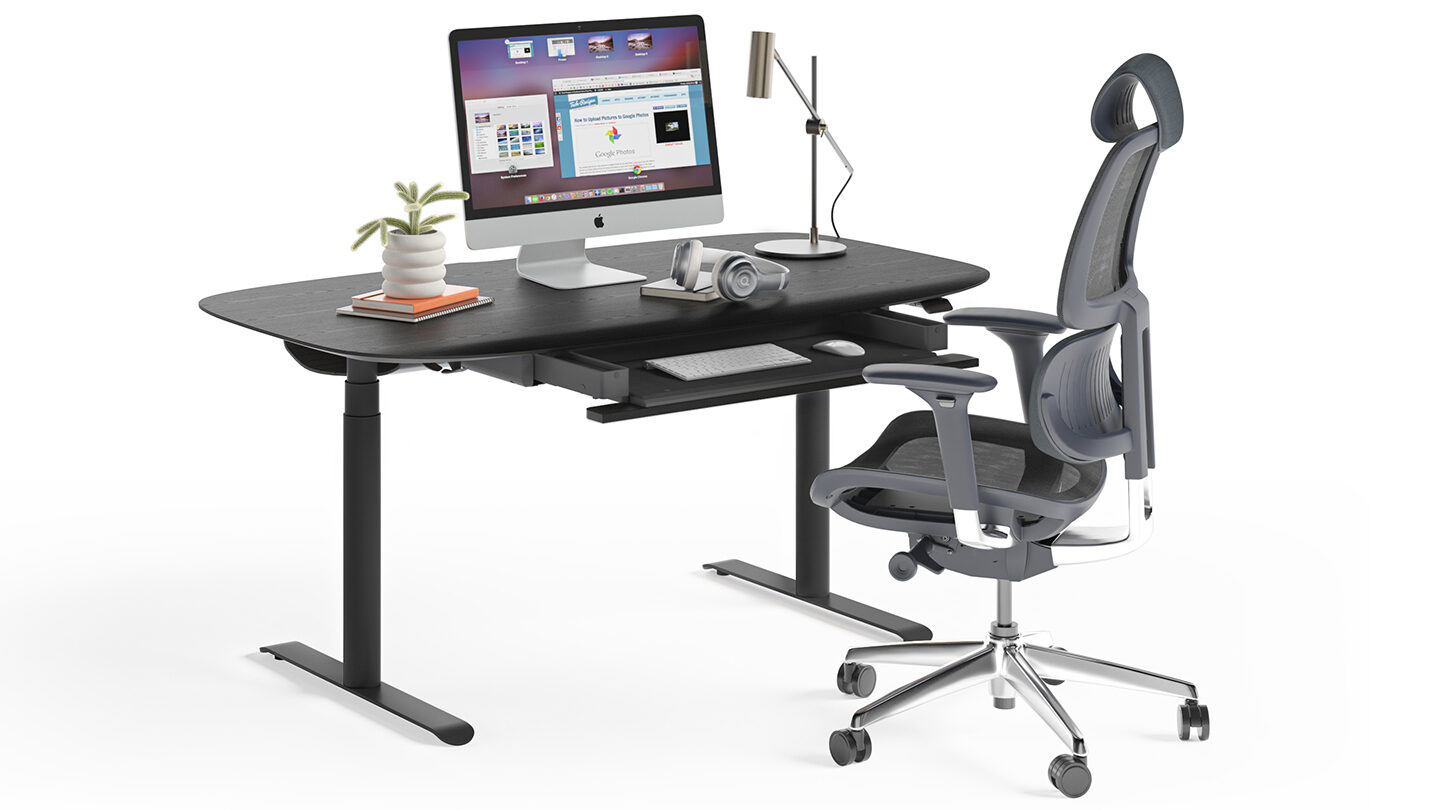Soma 6351 Wood Topped Standing Desk | BDI Furniture