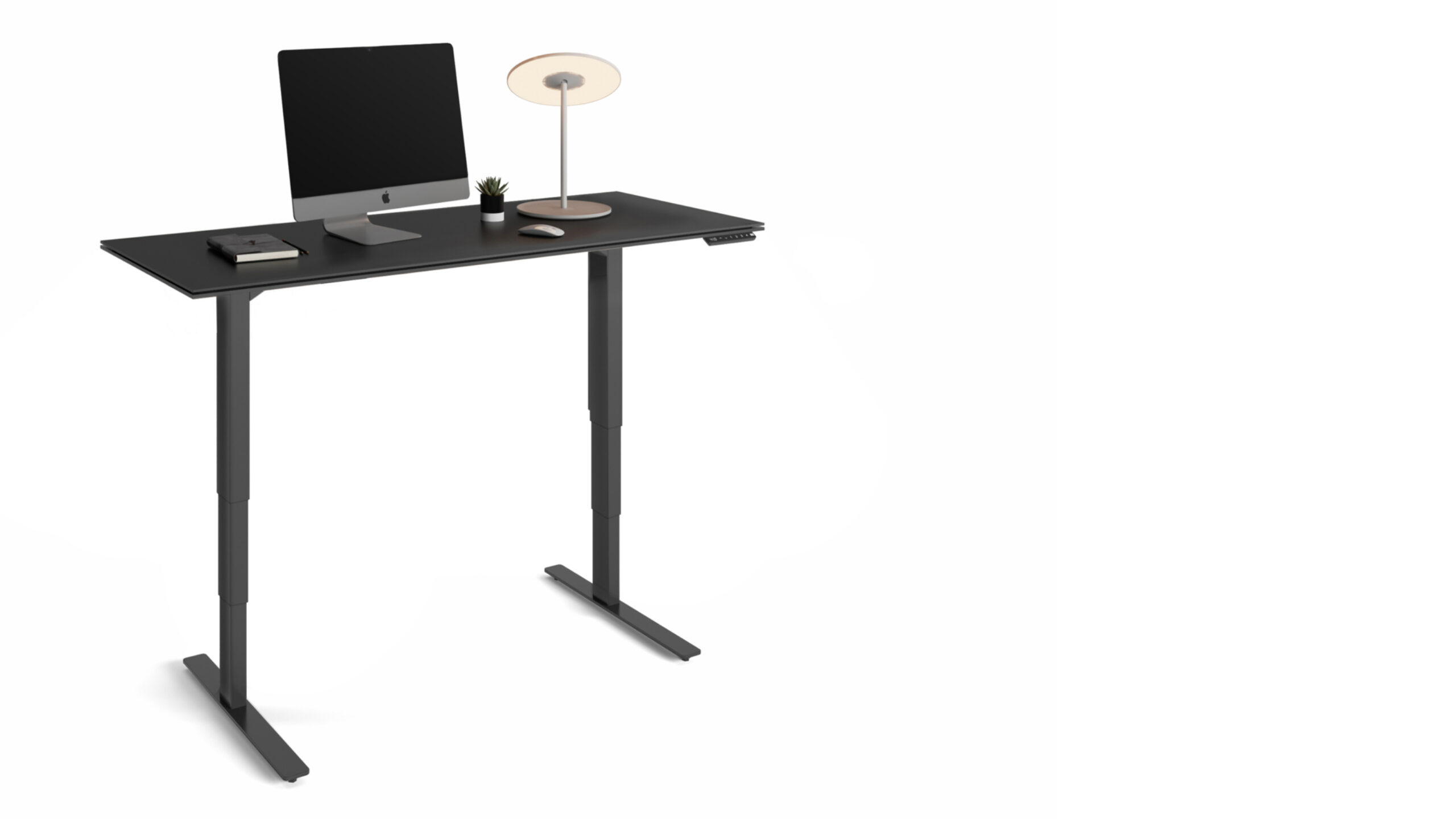 Stance 6650 Small Height Adjustable Standing Desk | BDI Furniture