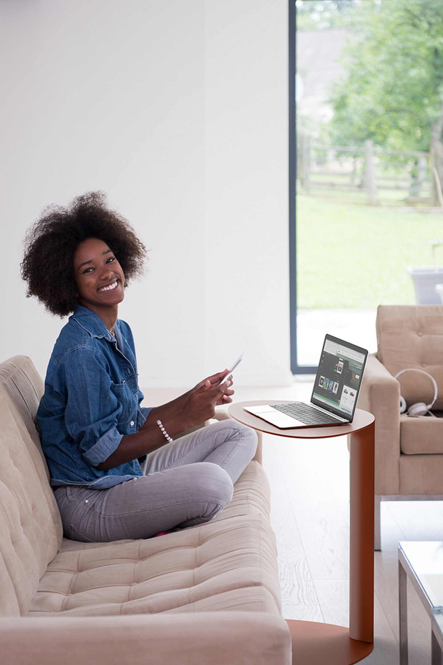 Bink Laptop Stand, Side Table, and C Table | BDI Furniture