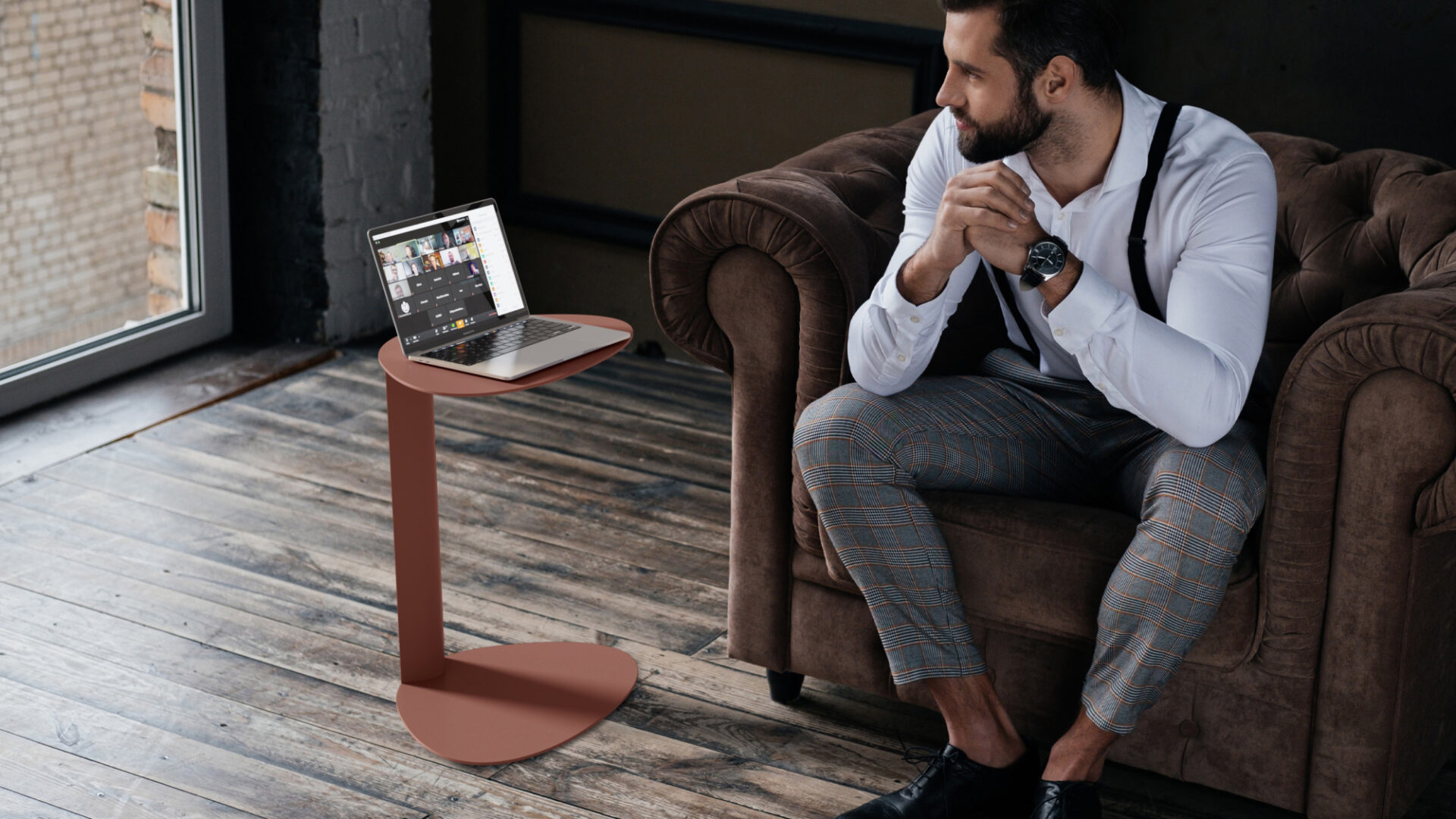 Bink Laptop Stand, Side Table, and C Table | BDI Furniture