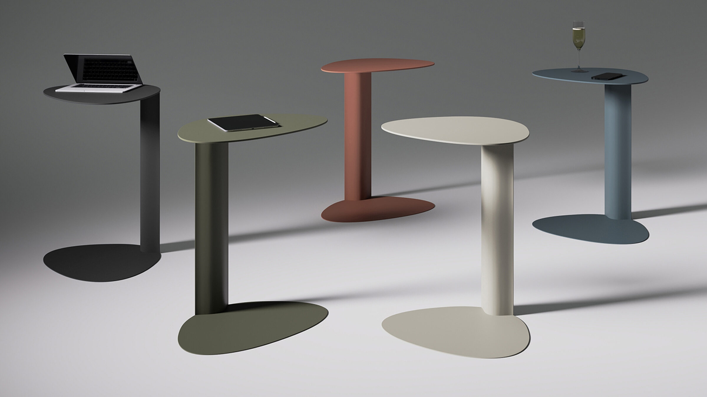 Bink Laptop Stand, Side Table, and C Table | BDI Furniture