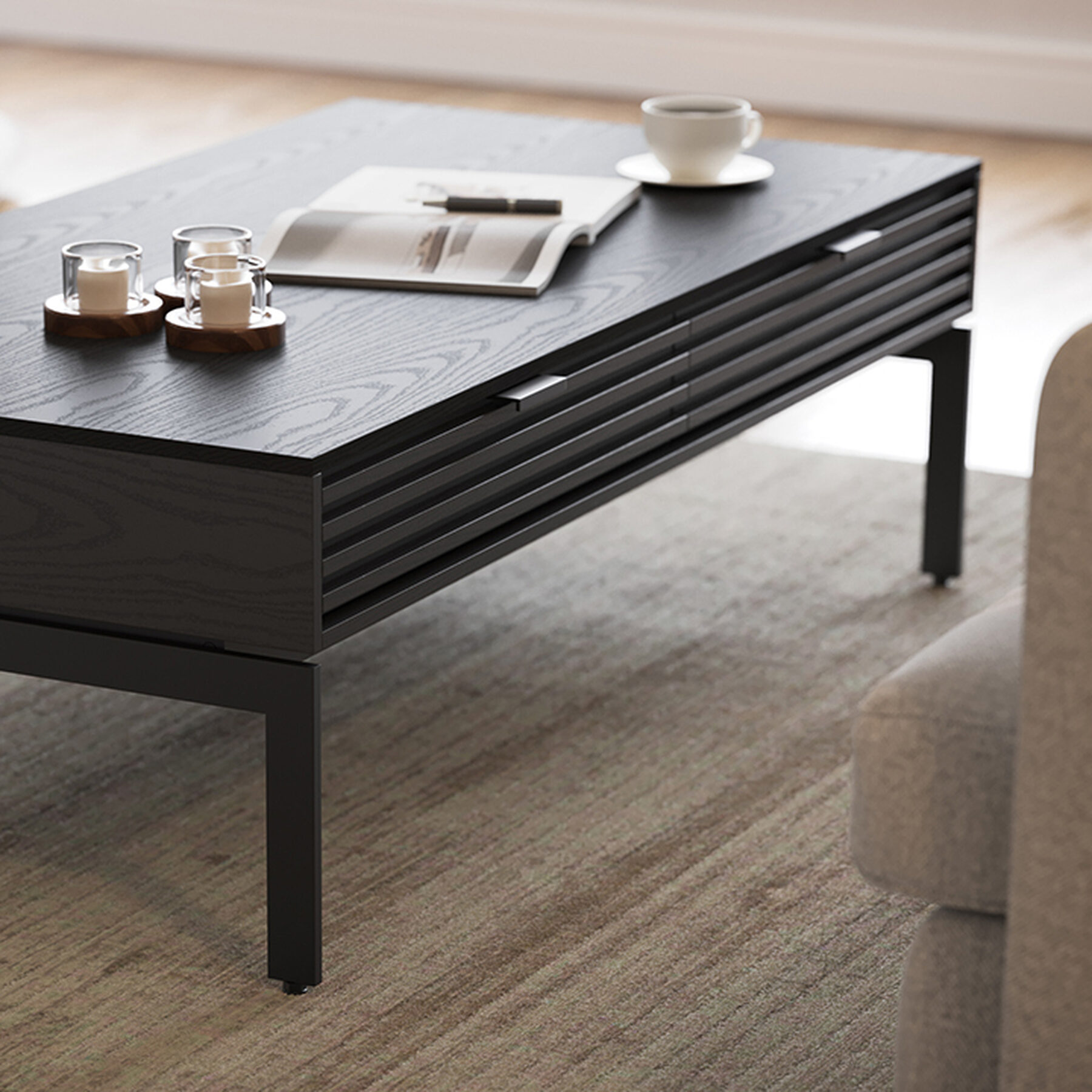 Cora 1172 Modern Wood Coffee Table | BDI Furniture
