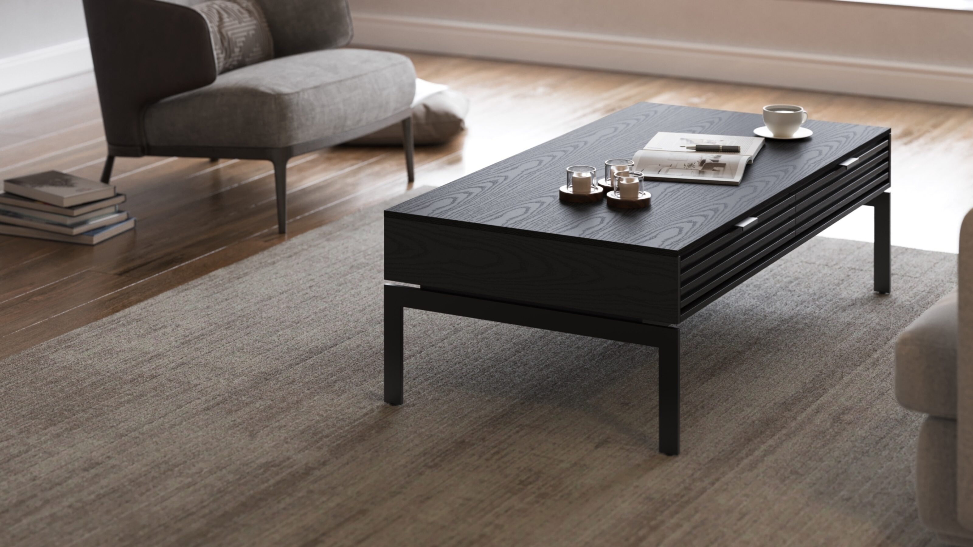 Cora 1172 Modern Wood Coffee Table | BDI Furniture