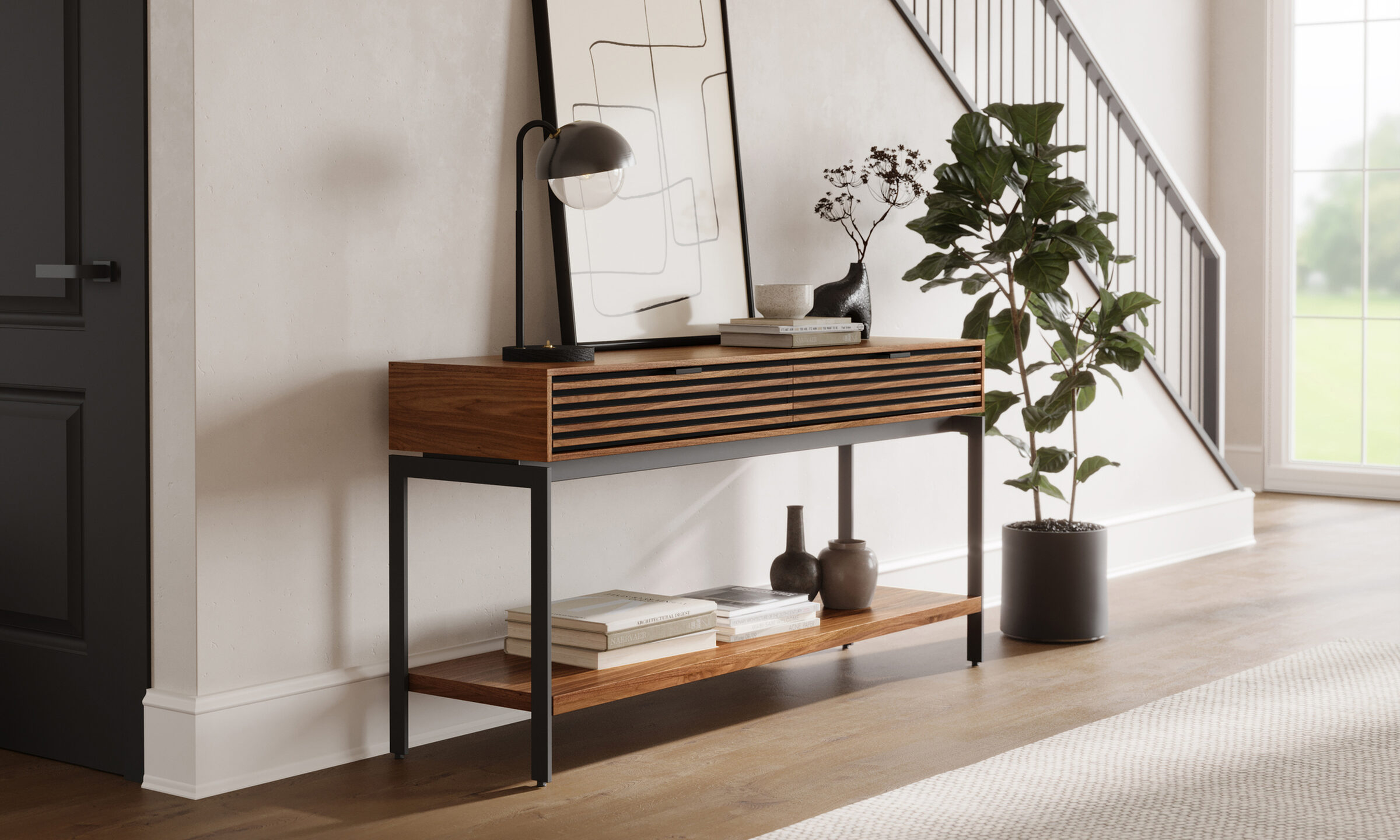 Cora 1173 Modern Wood Console Table | BDI Furniture
