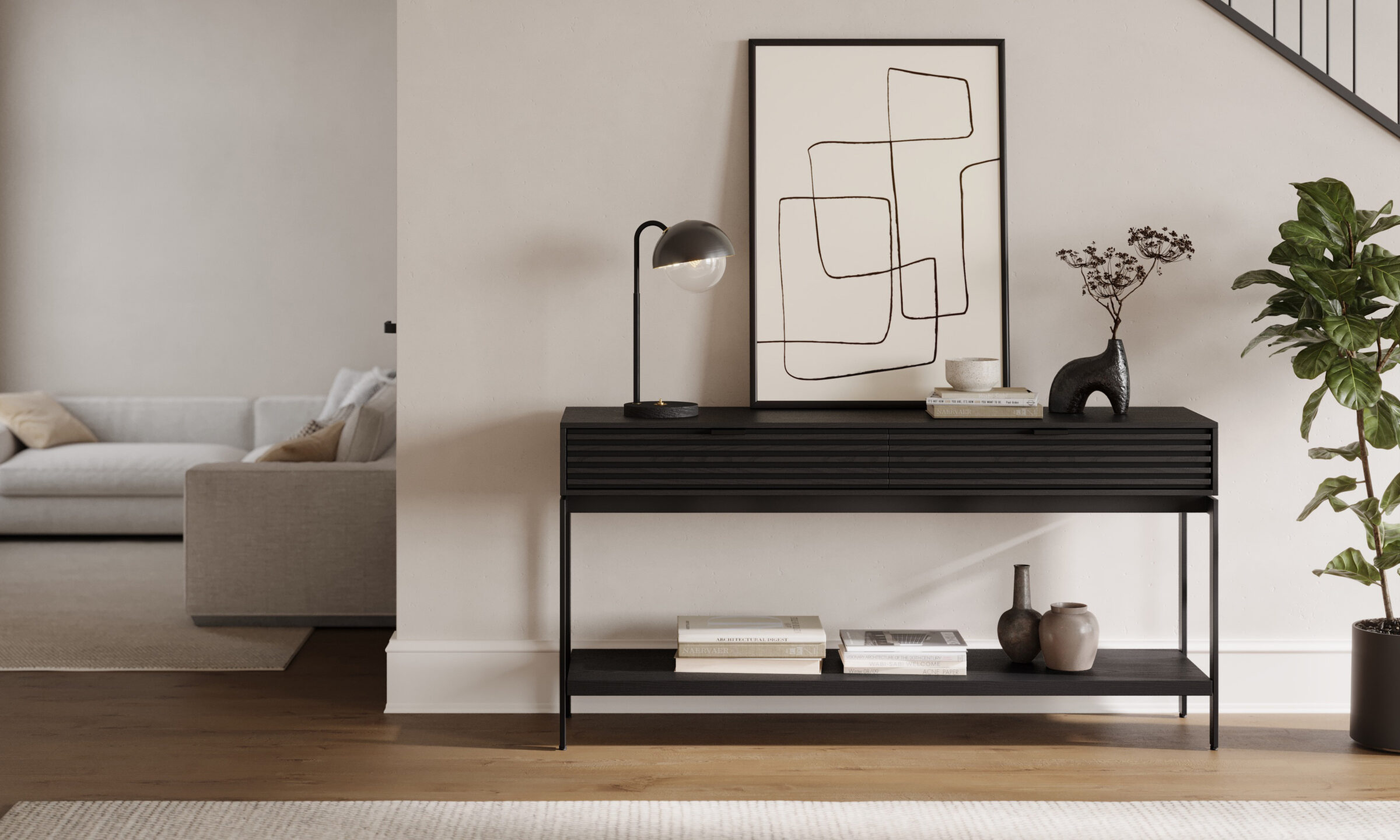 Cora 1172 Modern Wood Coffee Table | BDI Furniture