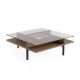 Terrace 1152 Modern Rectangular Glass Coffee Table | BDI Furniture