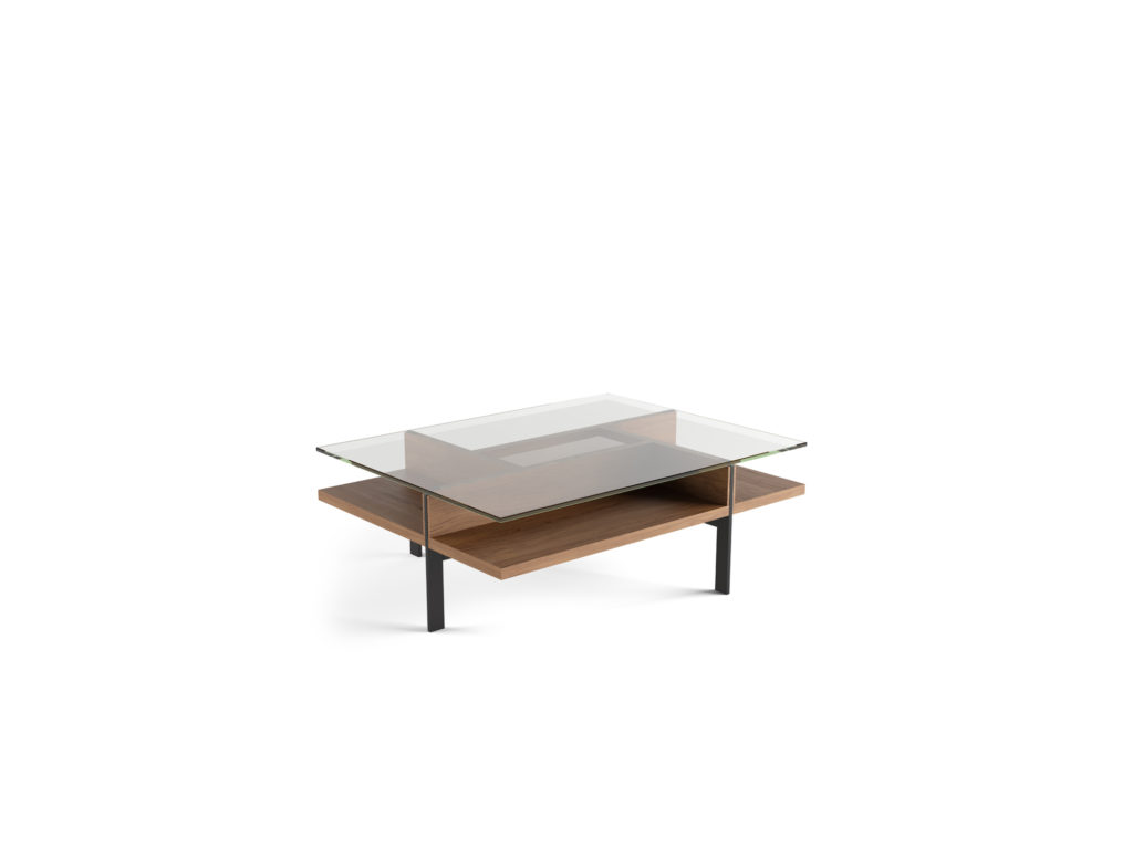 Terrace 1152 Modern Rectangular Glass Coffee Table | BDI Furniture
