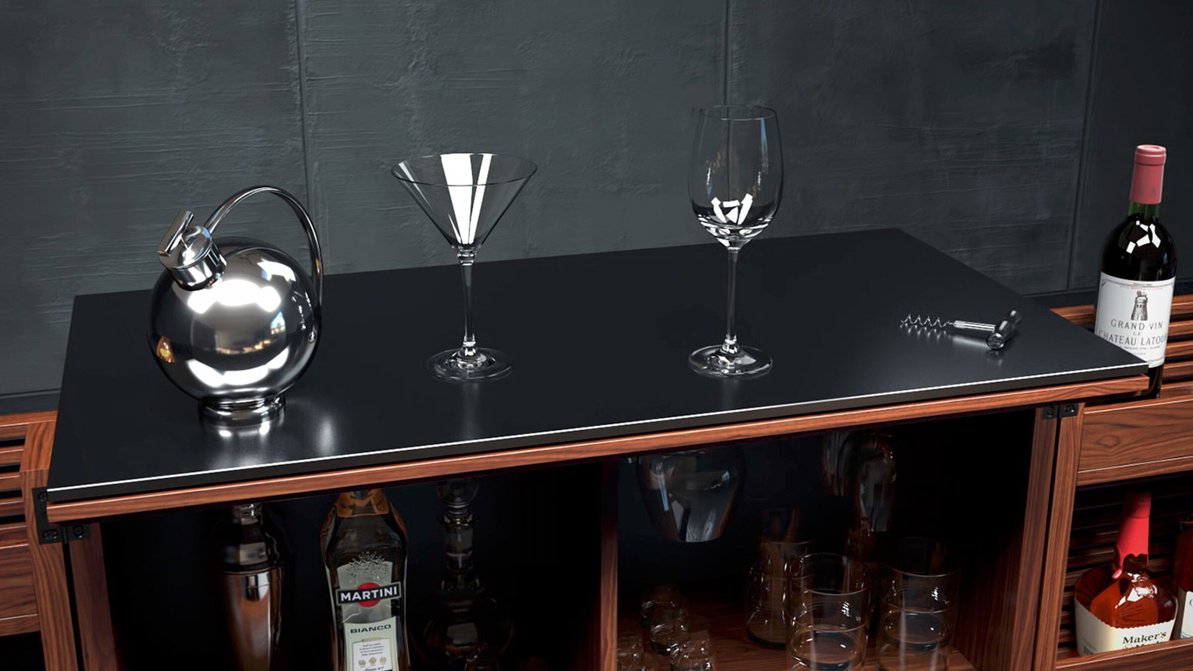 The Enduring Beauty of Satin-Etched Glass | BDI Furniture