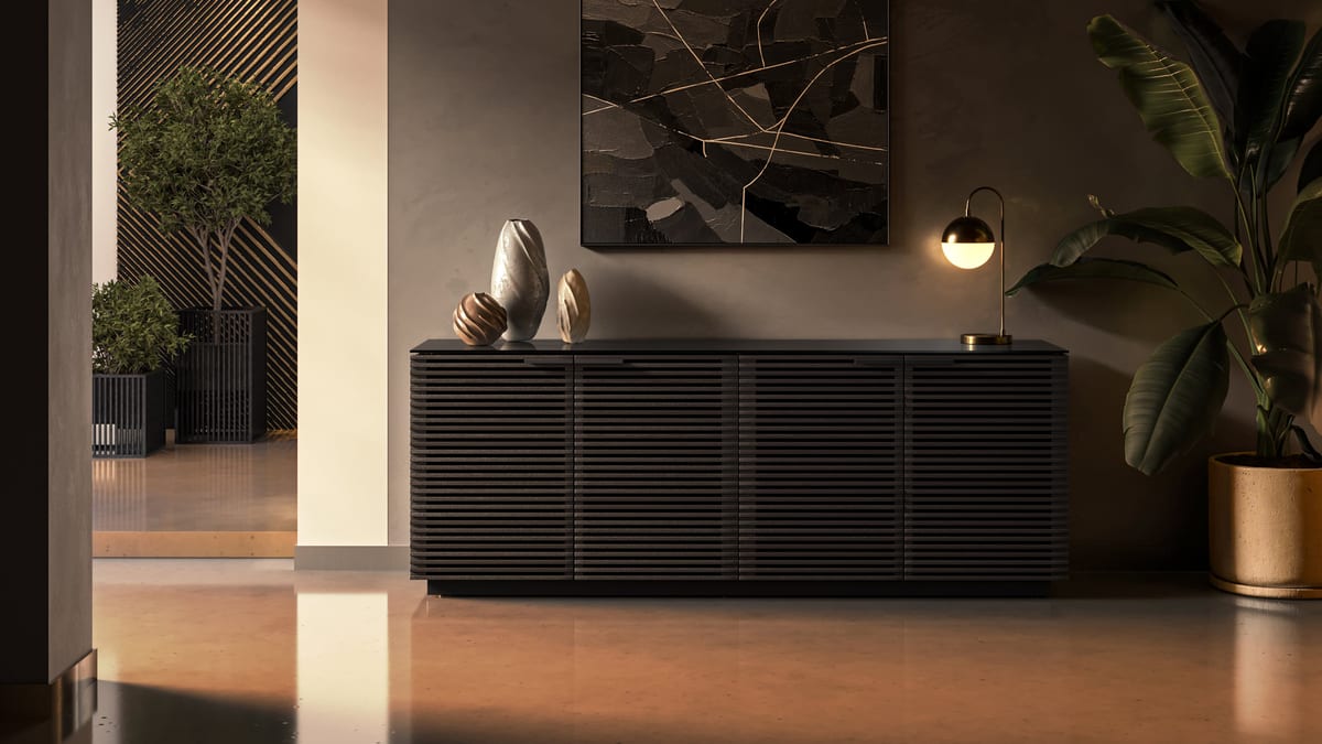 Corridor 8108 Modern 2-Door Storage Cabinet | BDI Furniture