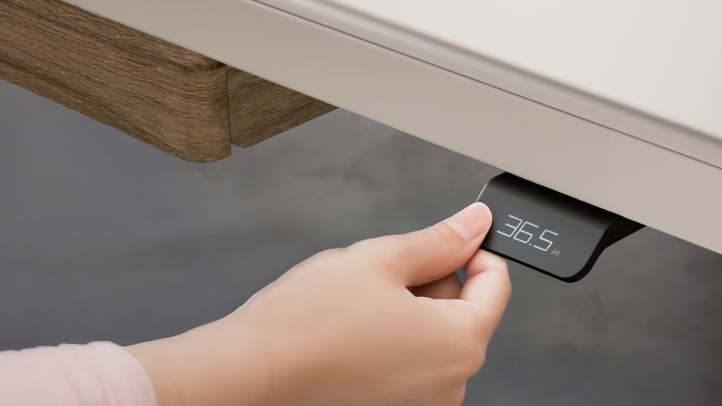 Luma 6762 Modern Home Office Standing Desk | BDI Furniture