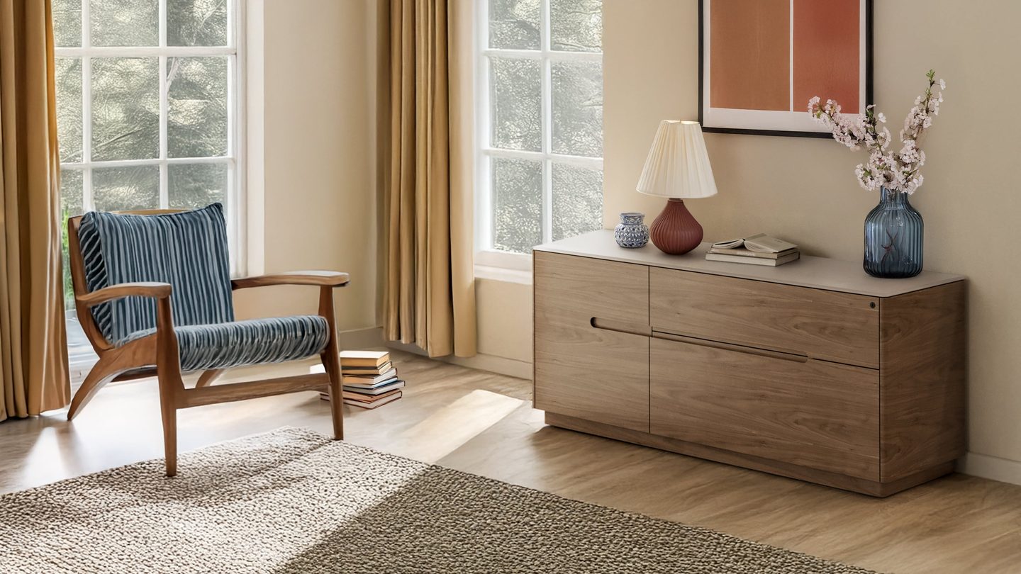 Luma 6720 Multifunction Storage & Printer Cabinet | BDI Furniture